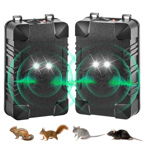 Car Rodent Repellent Under Hood Rodent Repellent Ultrasonic Battery ...