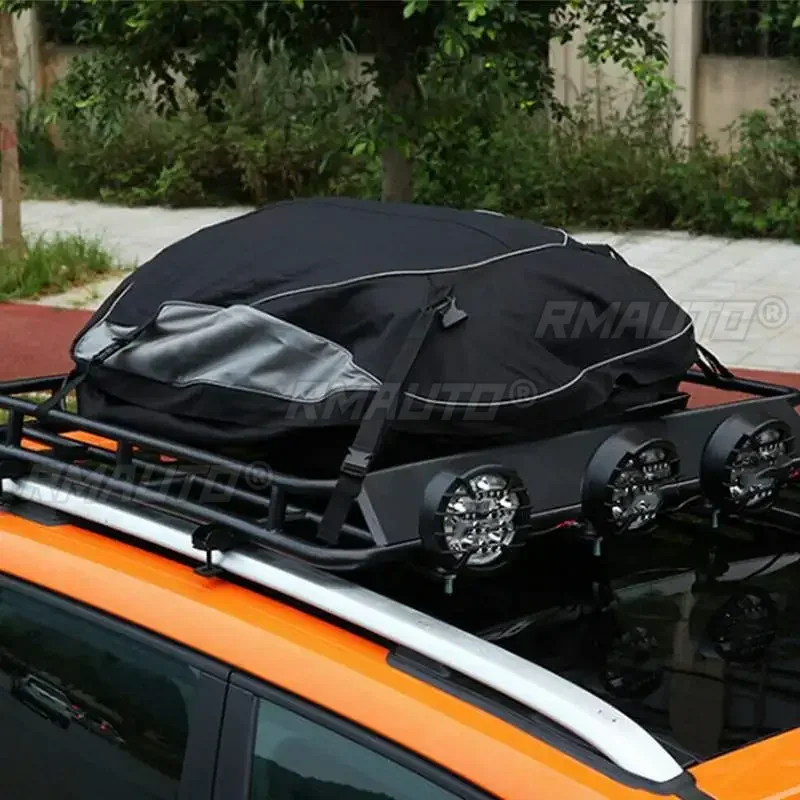 Car Roof Bag 155X110X45cm 420D Oxford Roof Box Waterproof Rooftop ...