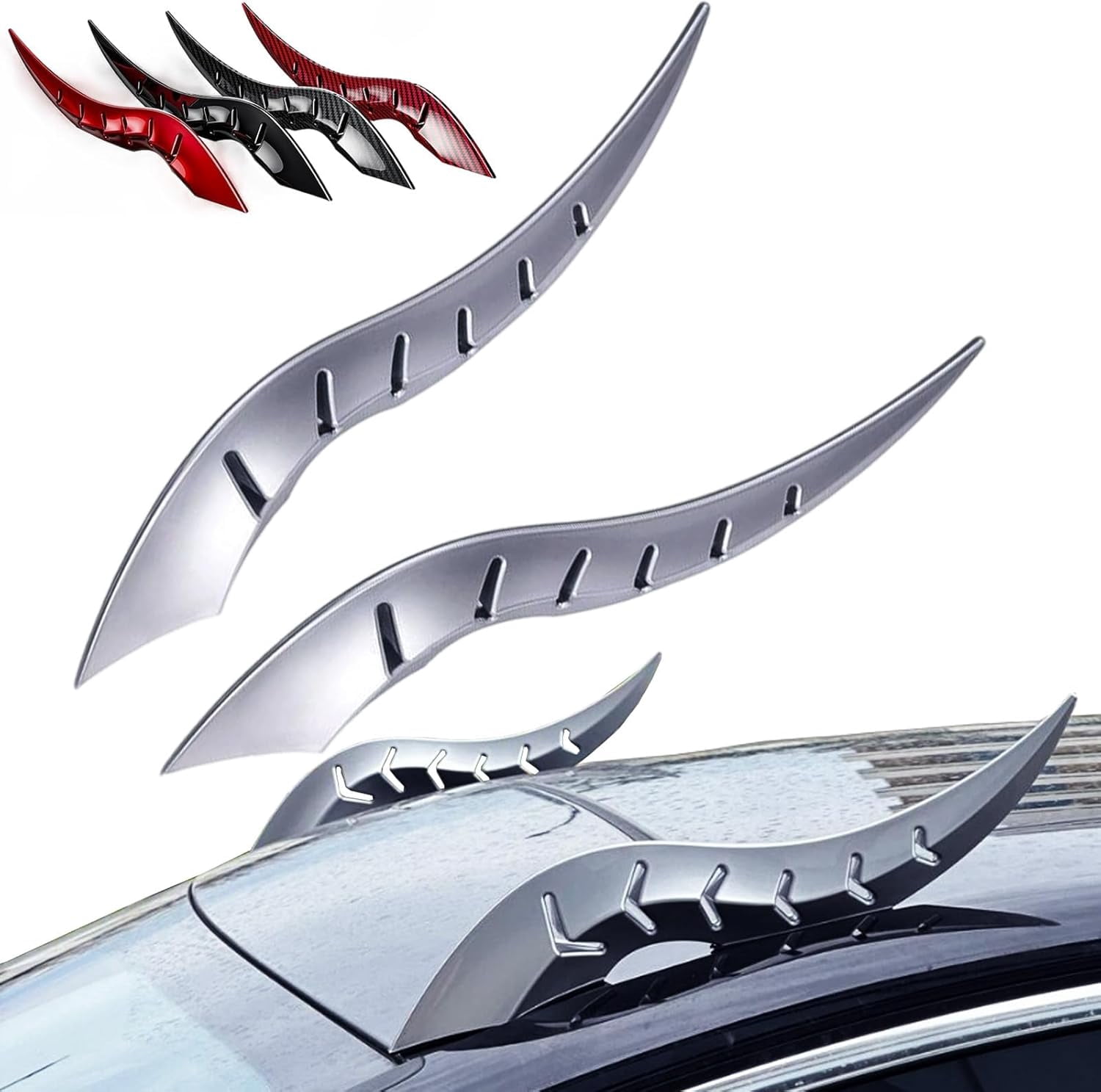 Car Roof Dragon Horn Modification, Universal Auto Roof Decoration, High ...