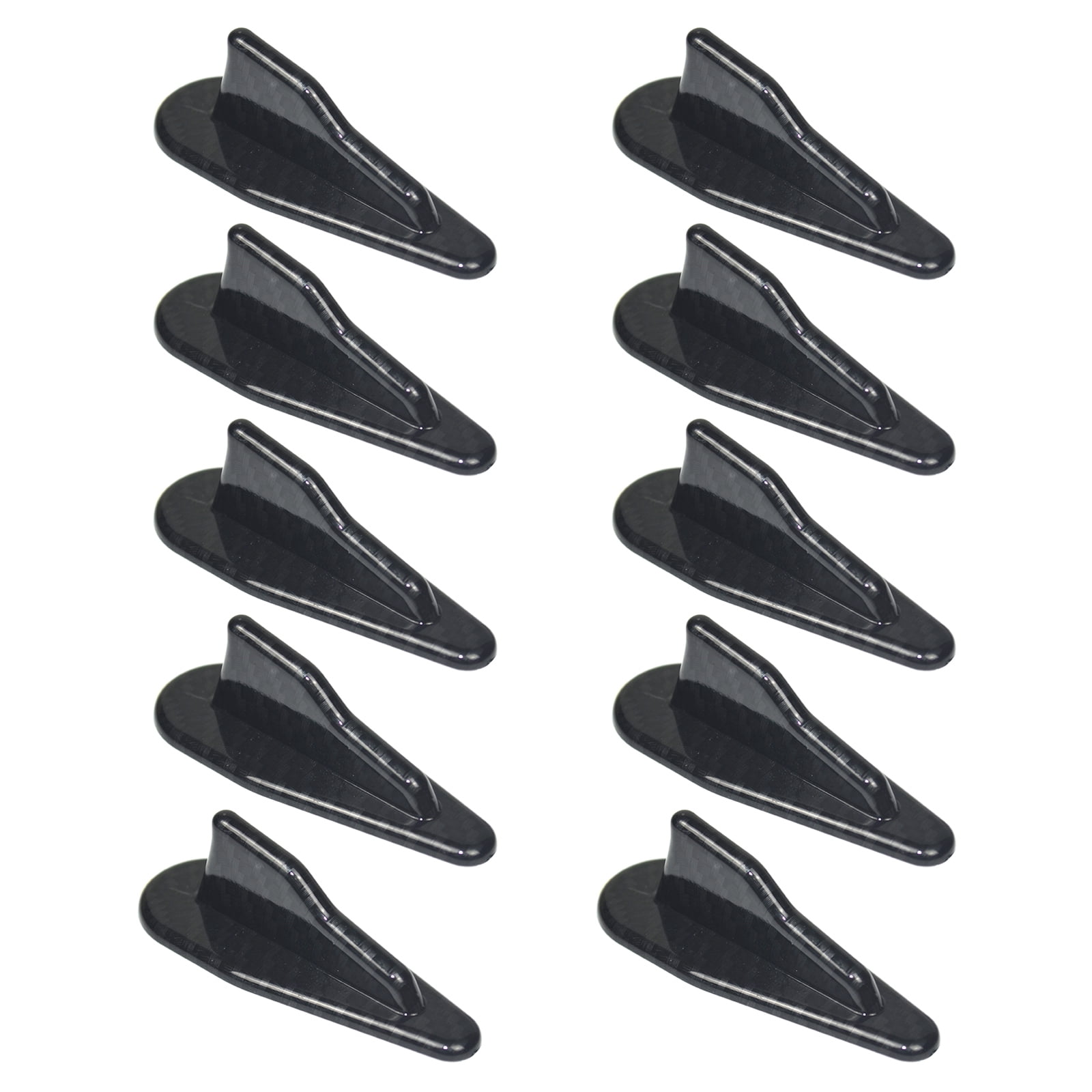 Car Roof Fish Fin Spoiler Wing Kit Rear Roof Spikes Air Generators for ...
