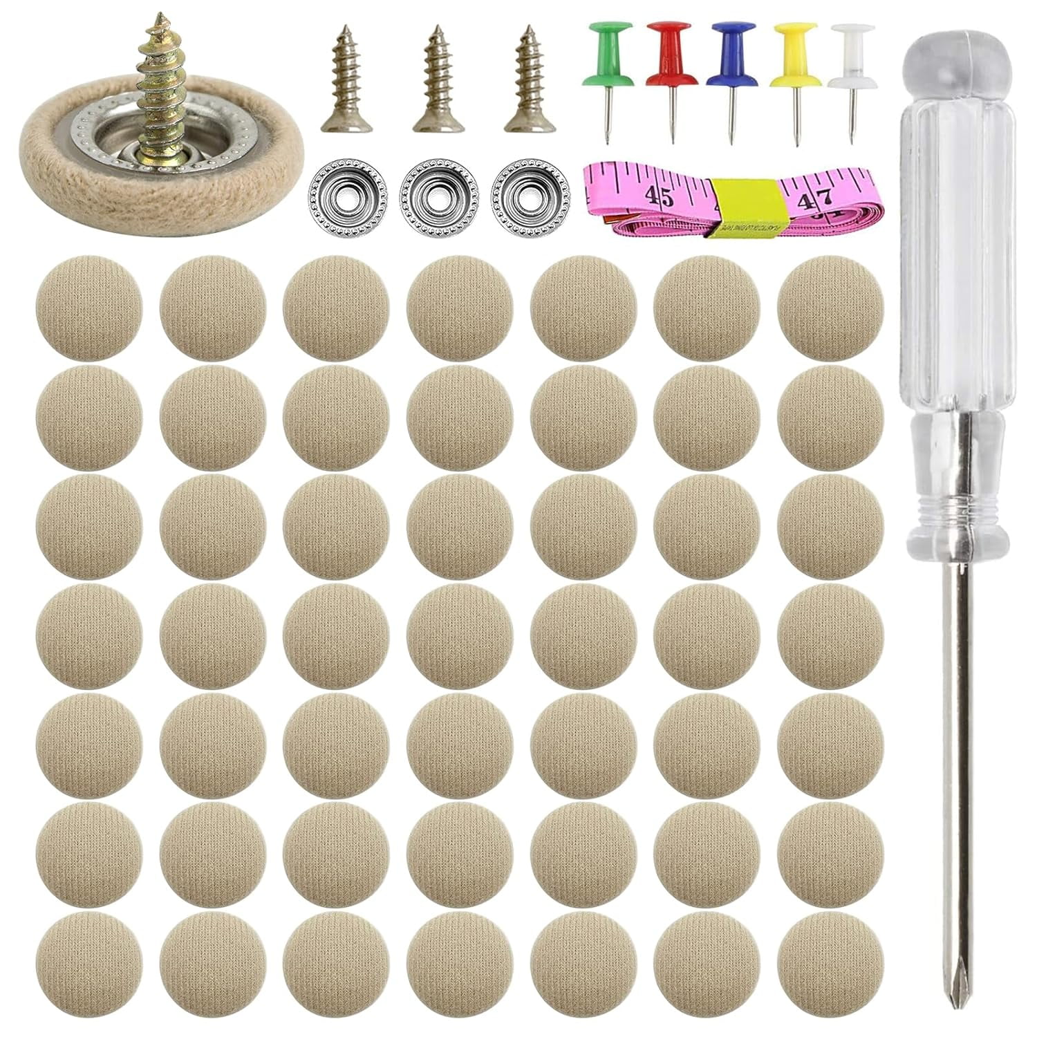 Car Roof Headliner Repair Kit, Rivets Repair Button Auto Roof Snap ...
