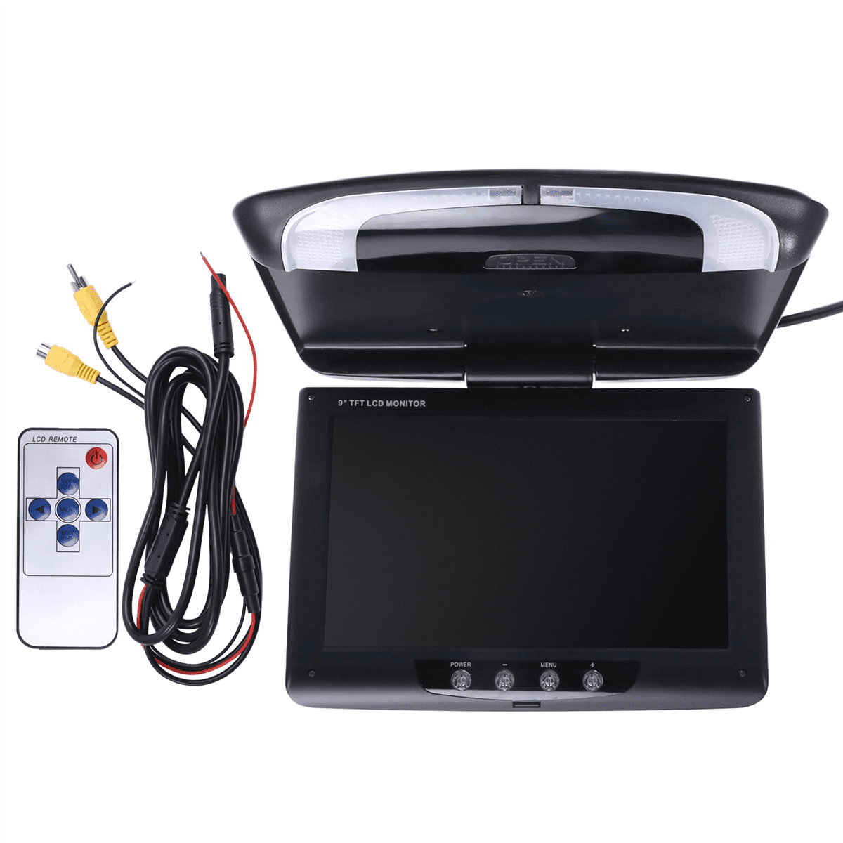 Car Roof Monitor Lcd Flip Screen Top Multimedia Video Ceiling Roof ...