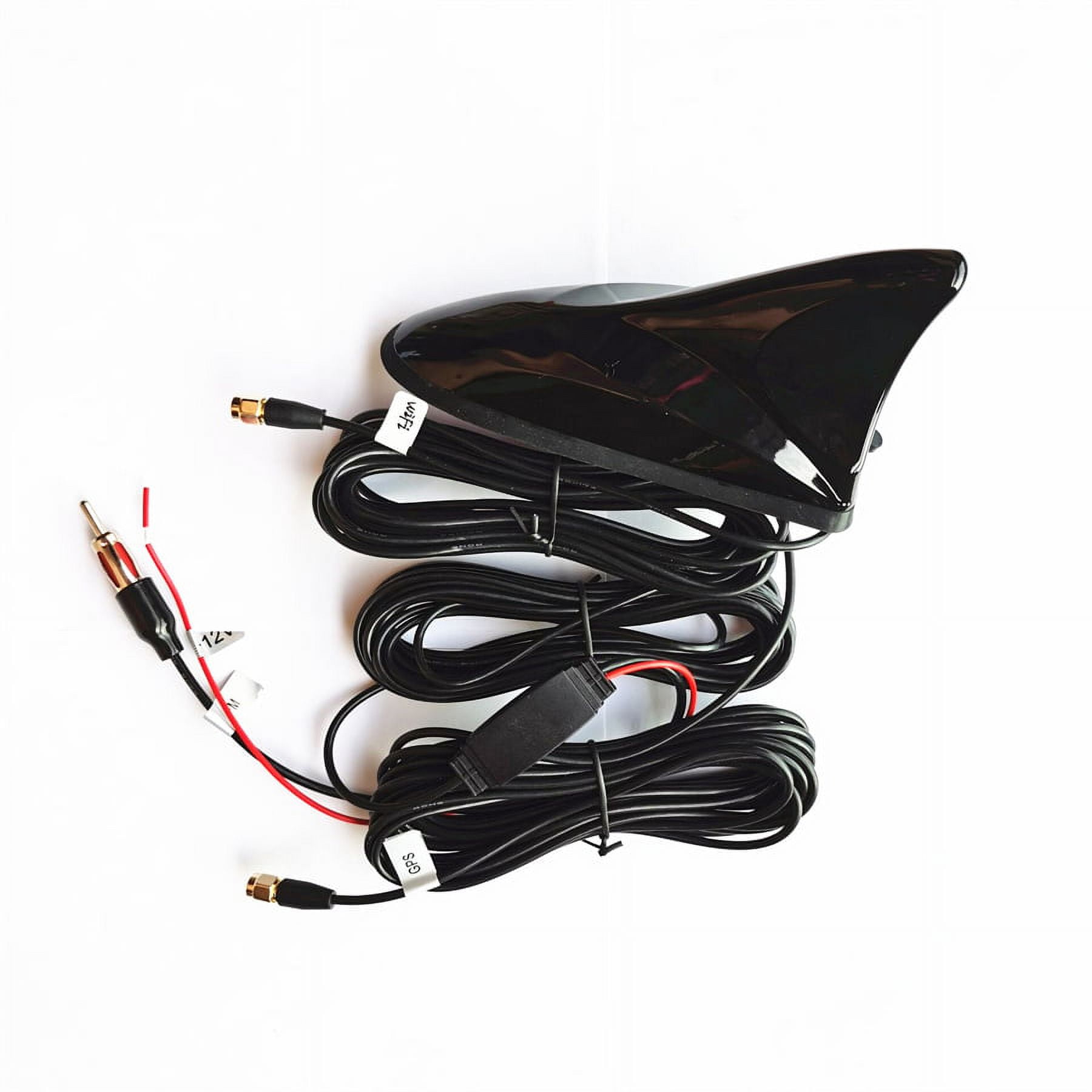 Car Roof Mount Aerials GPS Navigation WiFi Receiver Stereo FM/AM Radio ...