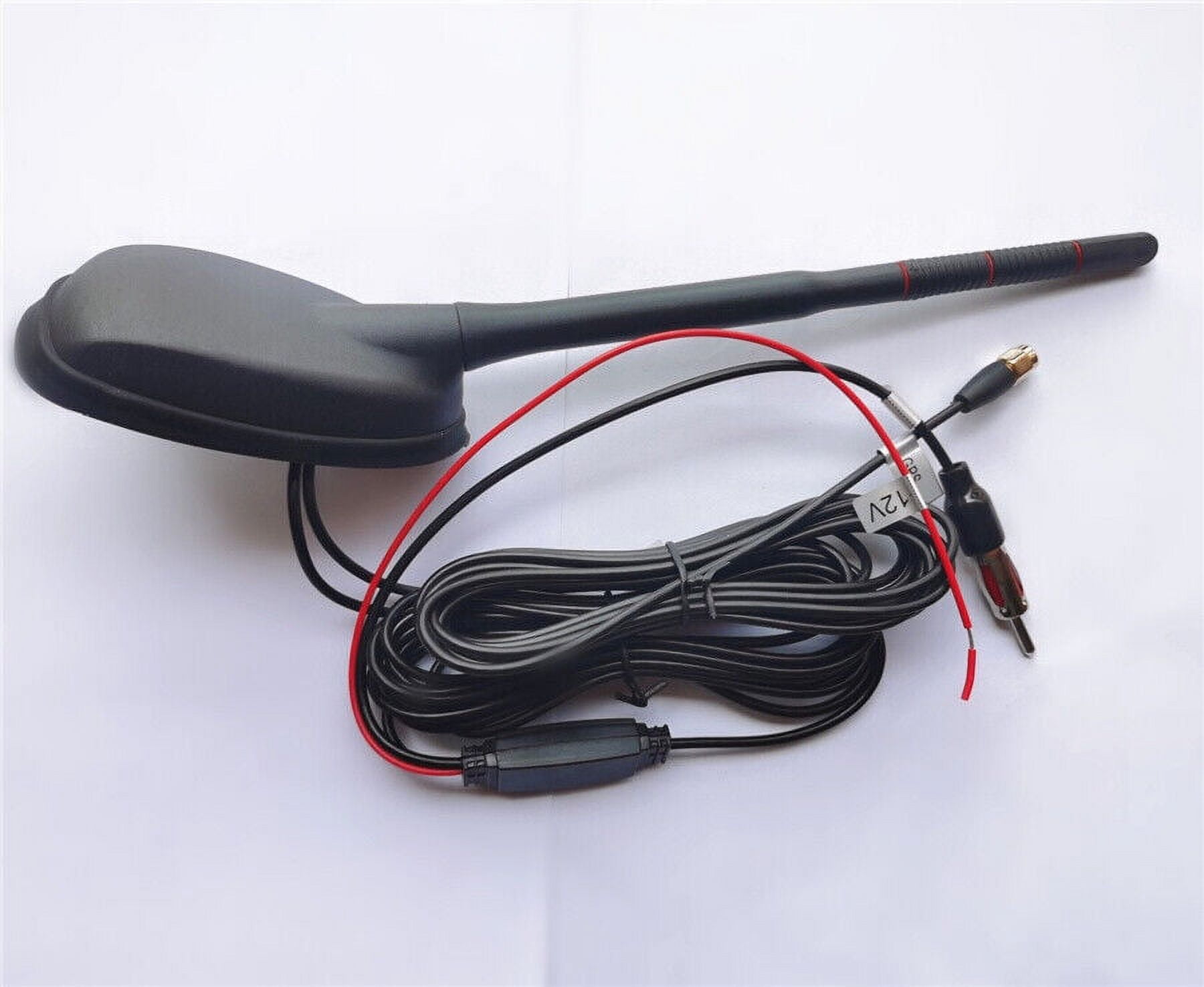 Car Roof Mount Antenna GPS & AM/FM 12V 5 Meters - Walmart.com