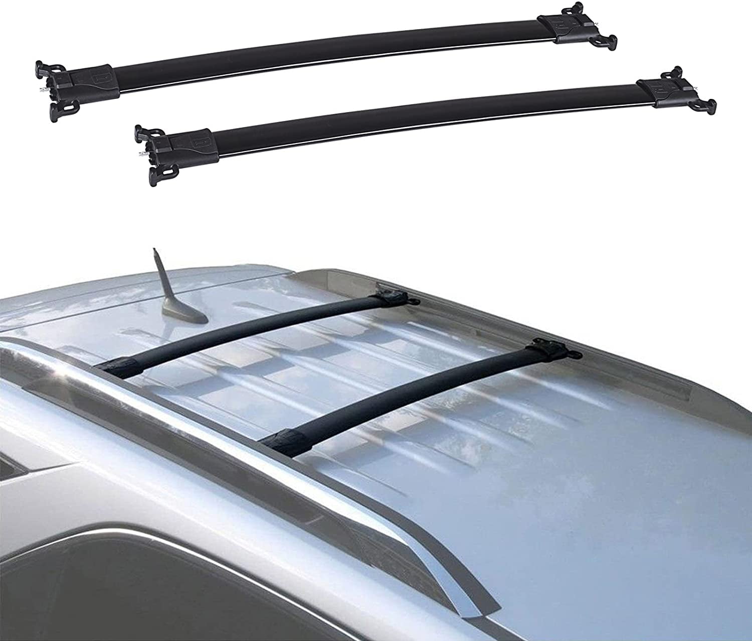 Car Roof Rack Cross Bars Replacement for 2010-2017 Chevy Equinox GMC ...