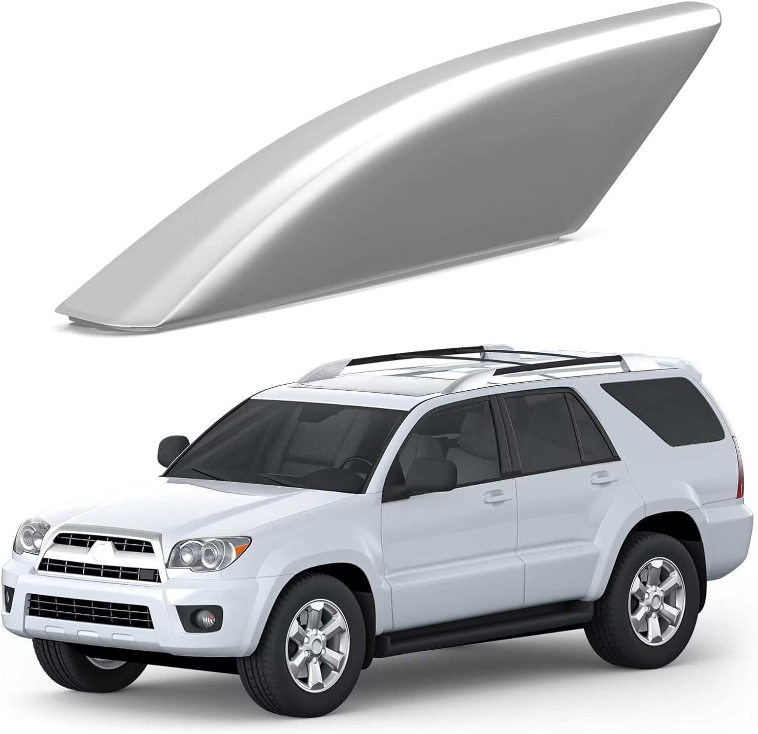 Car Roof Rack End Caps Compatible with Toyota 4Runner 4WD N210 2003 ...