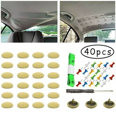 Car Roof Repair Rivets Sagging Headliner Fix Repair Pins Snap Rivet 30 ...