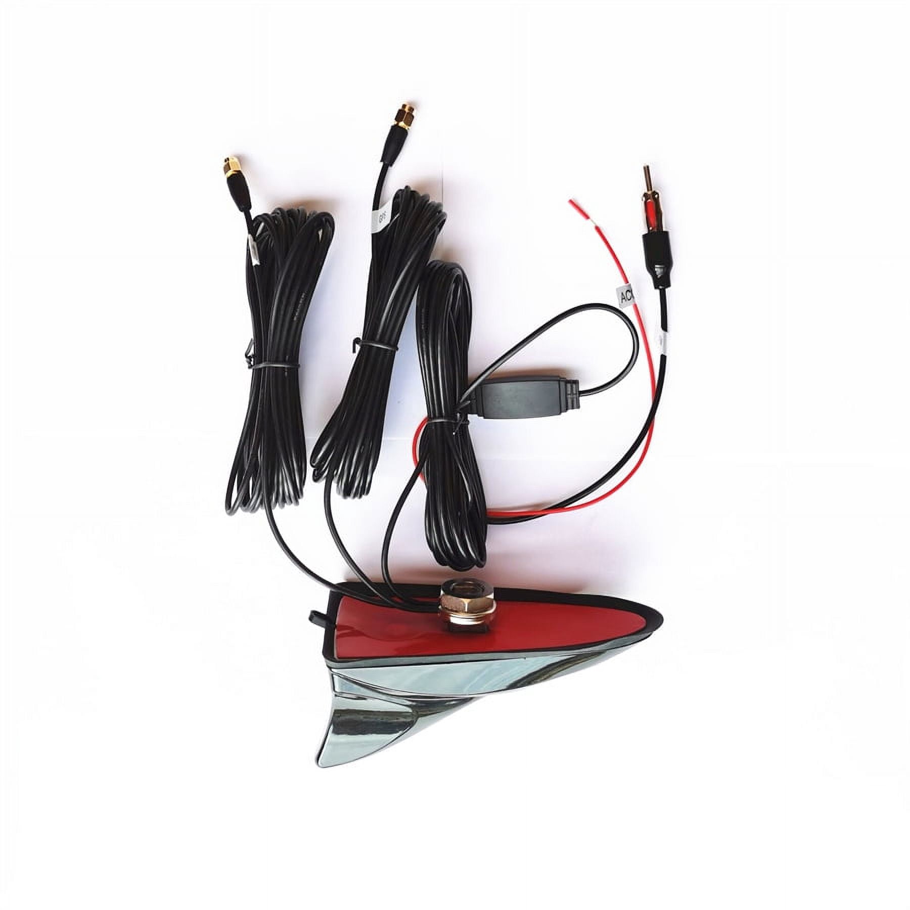 Car Roof Shark Fin Mount Aerials Gps Navigation System Wifi + Receiver ...
