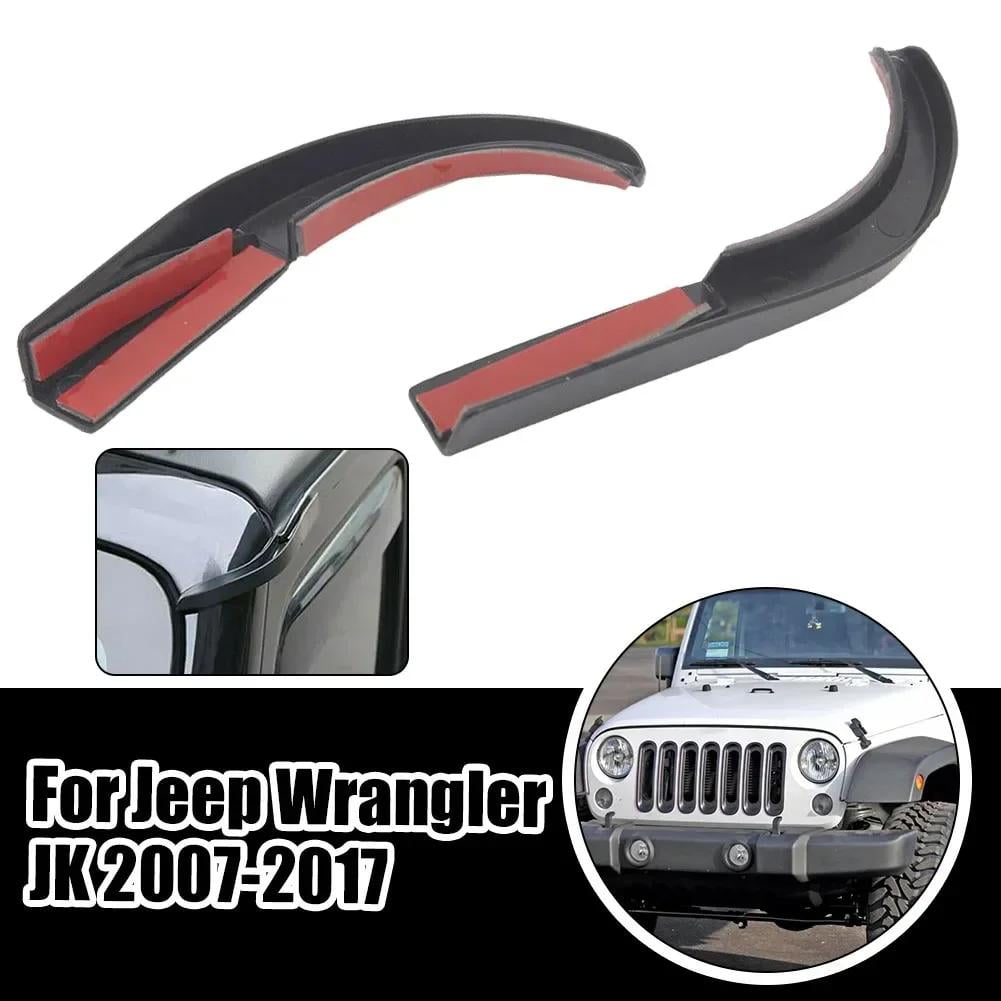 Car Roof Water Rain Gutters Suitable For Jeep For Wrangler JK 2007-2017 ...