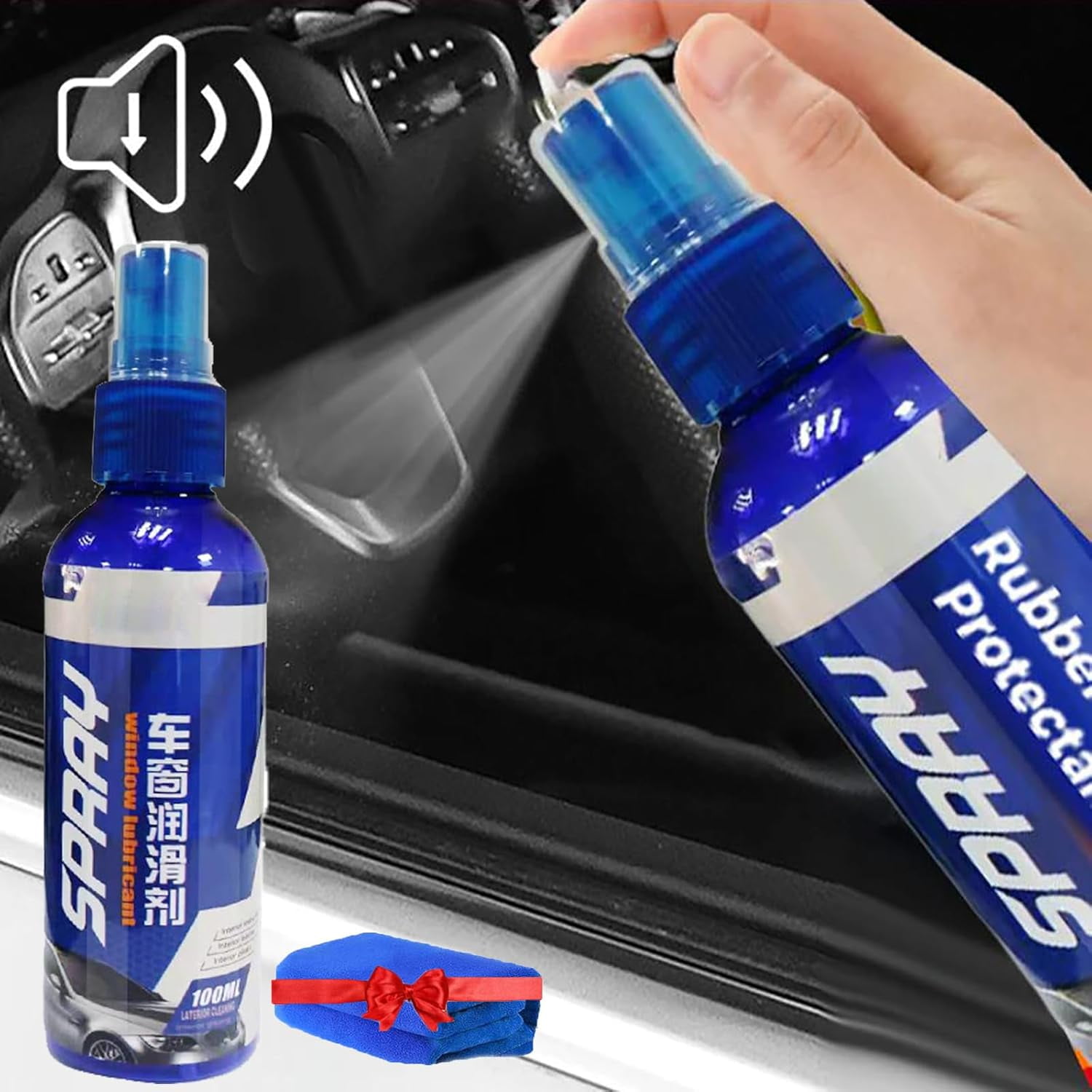 Car Rubber Seal Protectant, Sprry Rubber Spray, Automotive Protectant ...