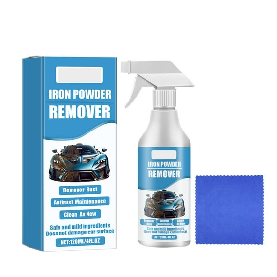 Car Rust & Iron Particle RemoverSpray, 2025 Upgrade Rust Remover for ...