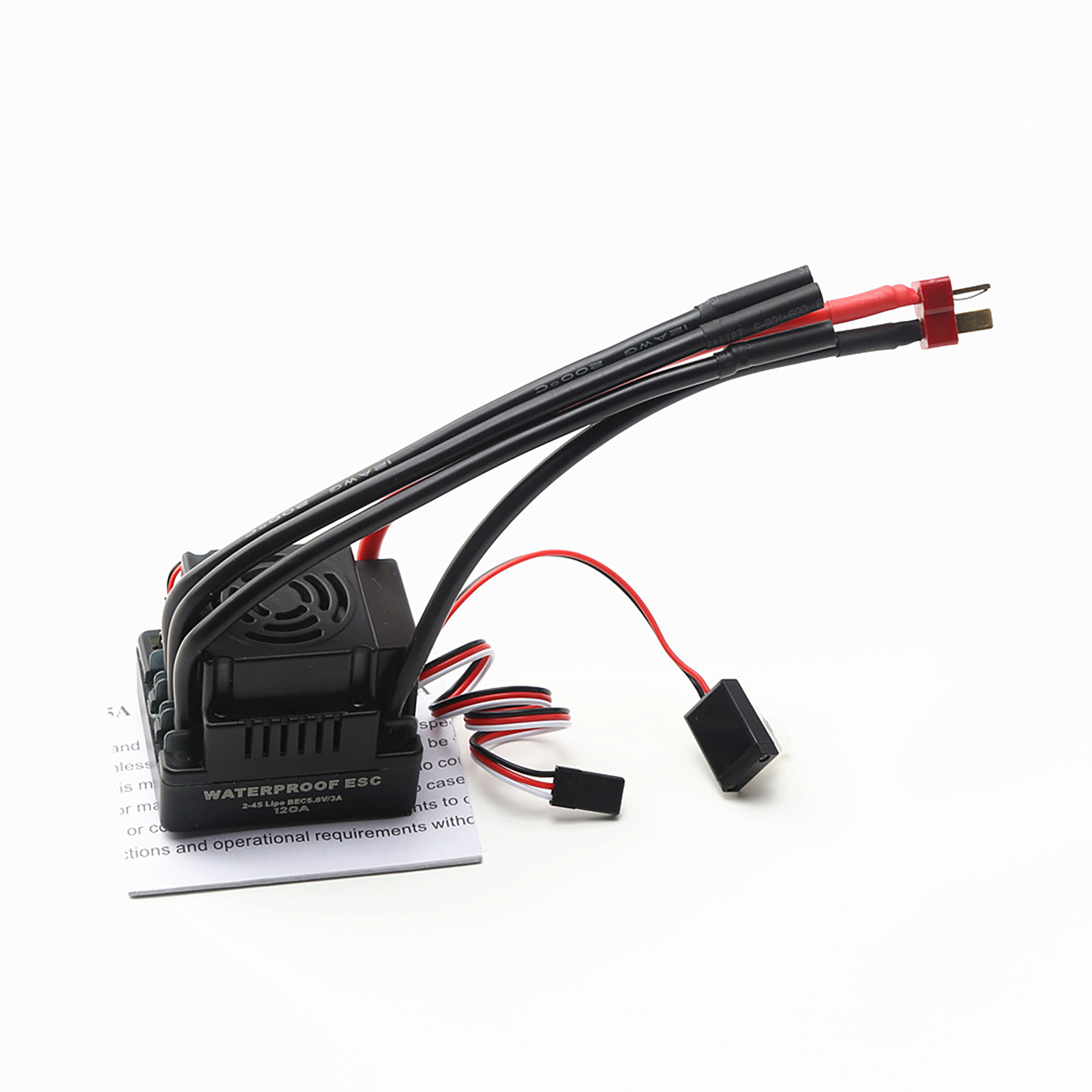 Car S3670 2850KV Brushless Motor Sensorless Waterproof Motor And 120A Brushless ESC XT60 Plug ...