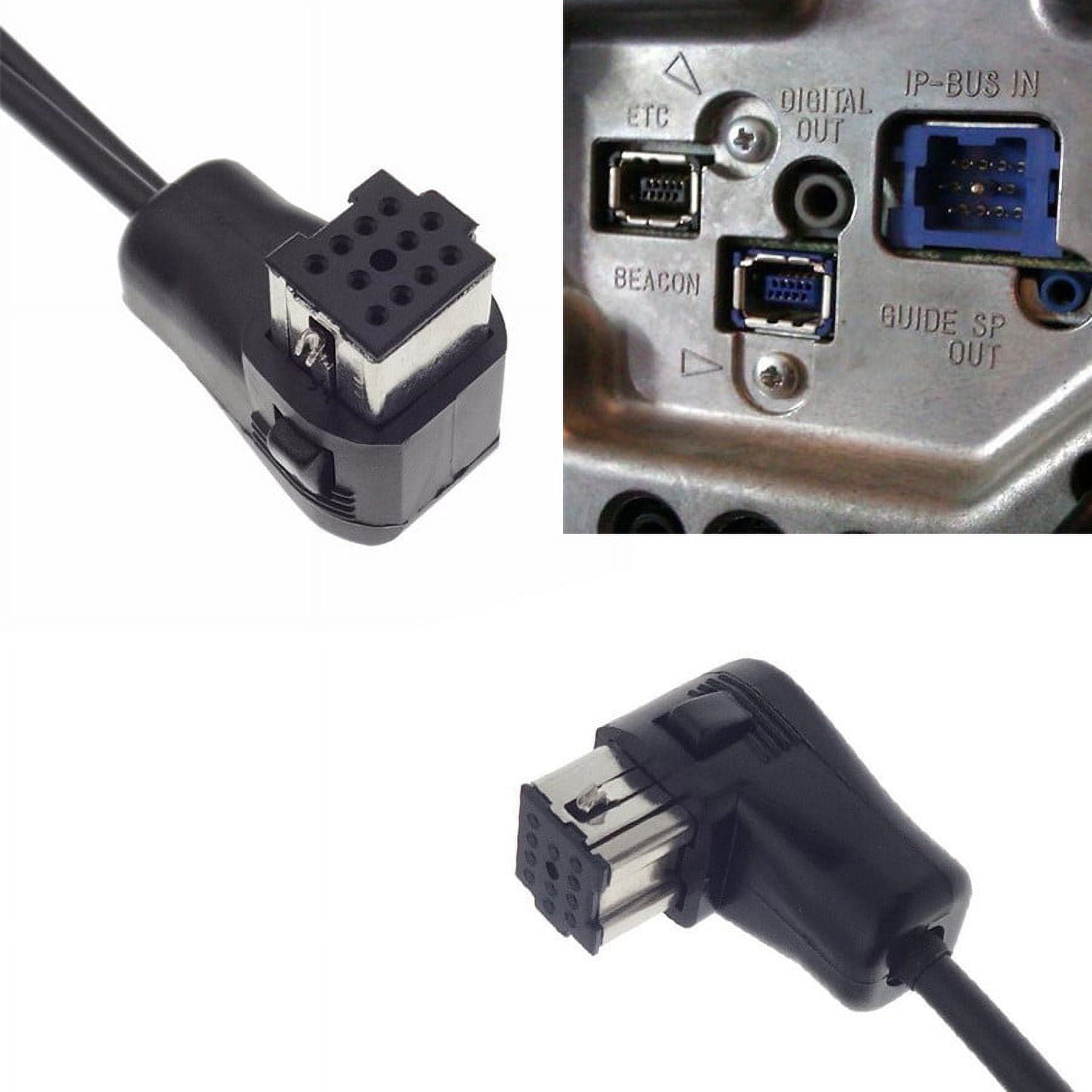 Car SUV 5.0 AUX USB Music Adapter Wireless Audio Cable For Pioneer IP ...