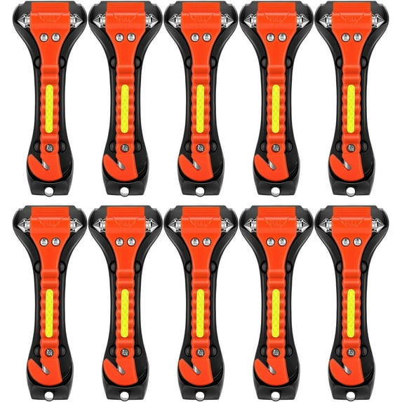Car Safety Hammer 10 Pack, Car Emergency Escape Tool Car Window Glass ...