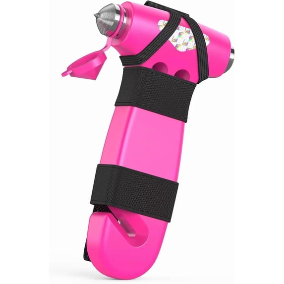 Car Safety Hammer, 3-in-1 Emergency Escape Tool with Window Breaker and ...