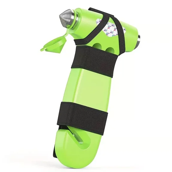 Car Safety Hammer Window Breaker, Emergency Escape Tool With Seat Belt ...