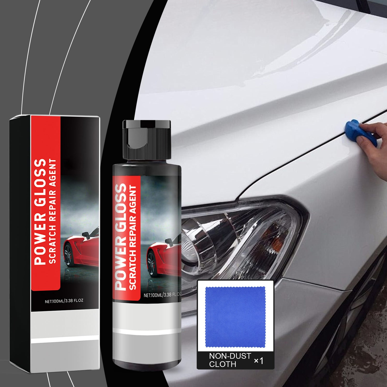 Car Scratch Agent 100ml, Professional Car Scratch Removal, Paint ...