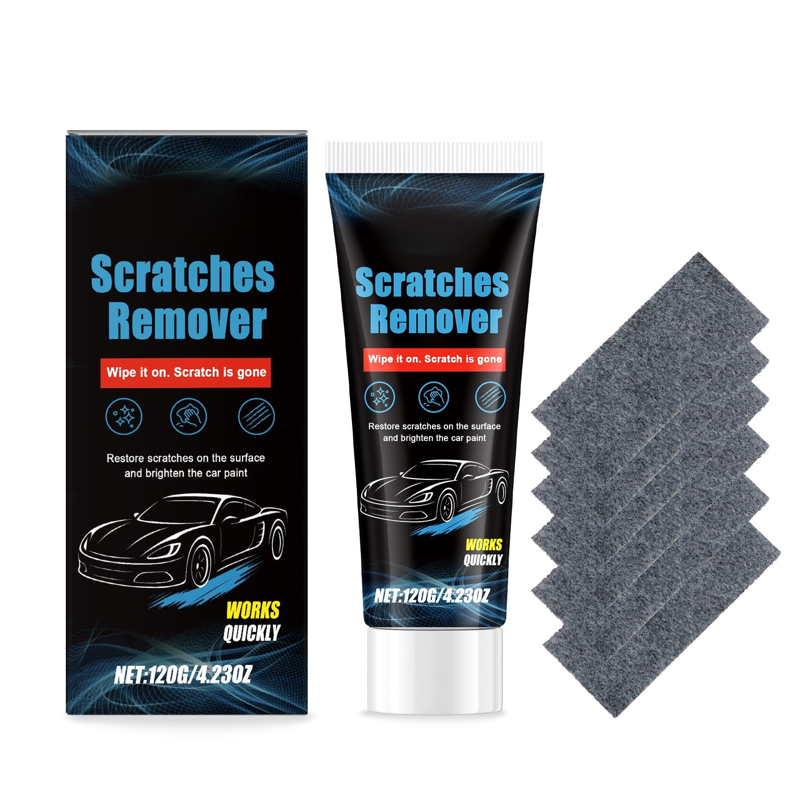 Car Scratch Kit Solution For Auto Paint Scratches Easy To Use Results ...