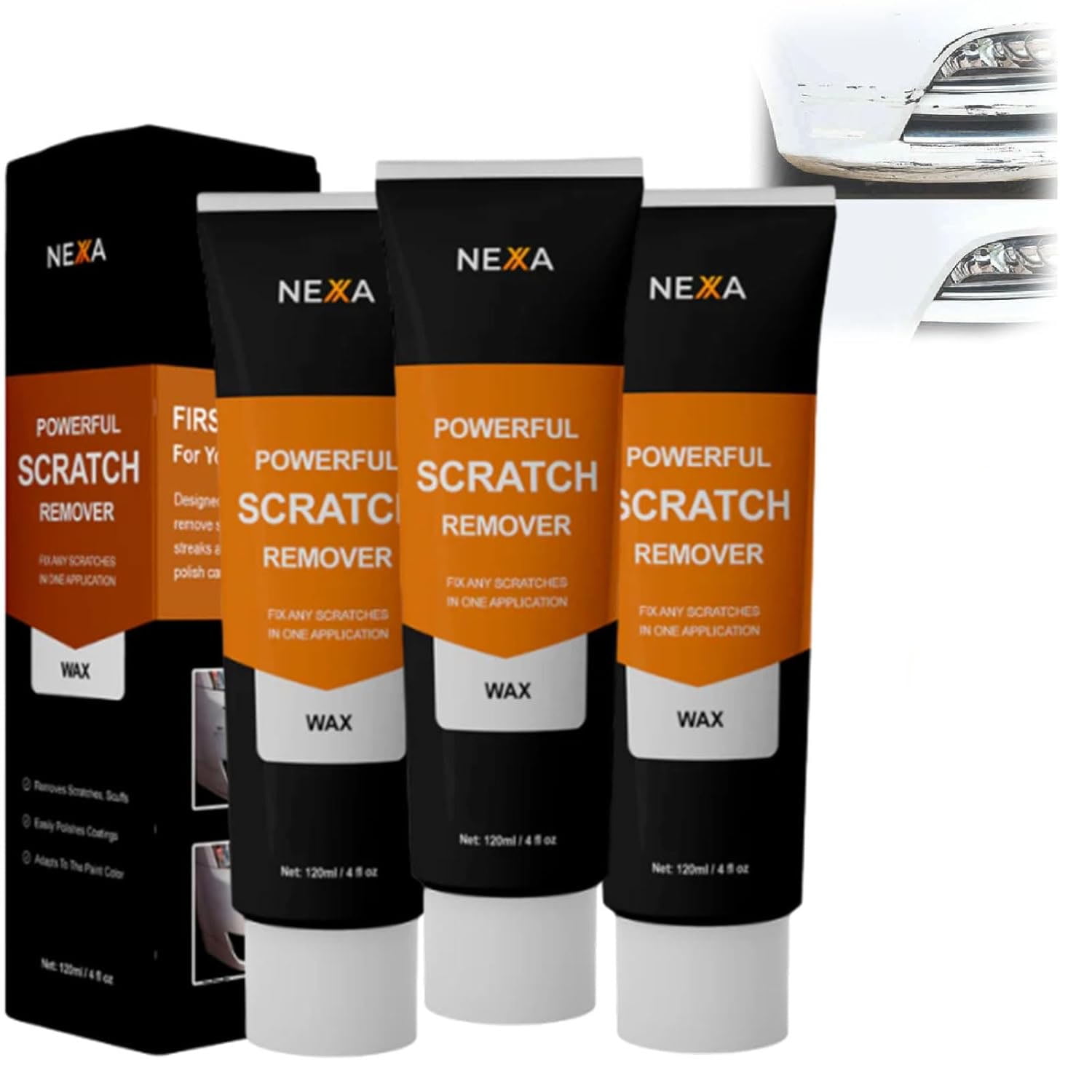 Car Scratch Remover, 2025 New Car Scratch Remover for Deep Scratches ...