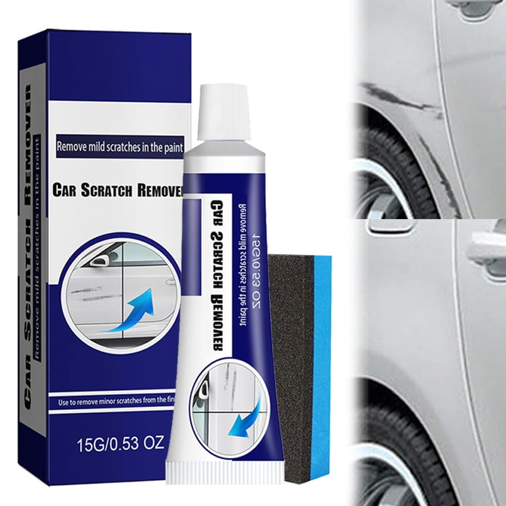 Car Scratch Remover, 2025 New Scratch Repair Paste, Multifunctional Car Paint Repair, Portable ...