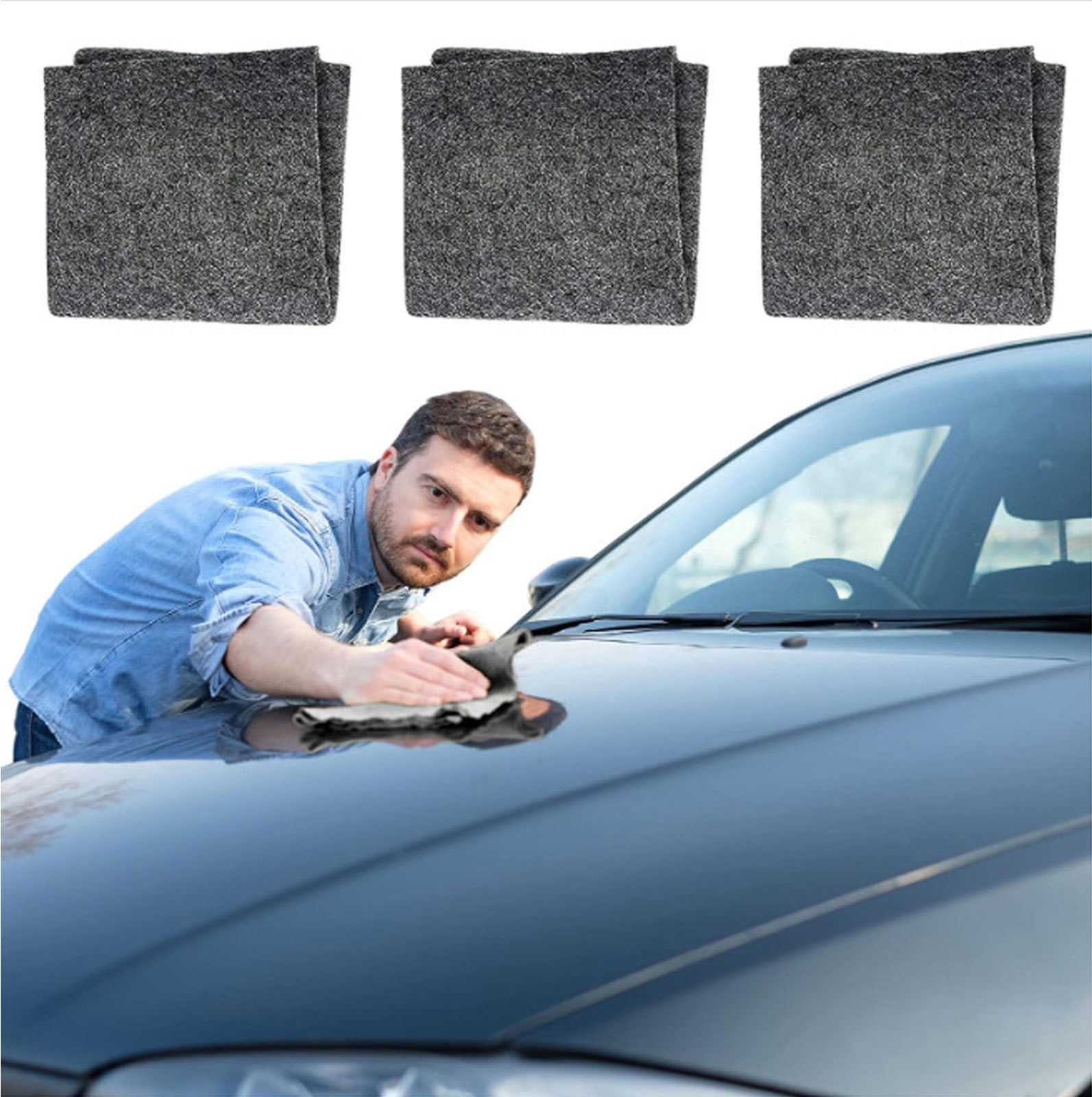 Car Scratch Remover Cloth 5 Pack - Repair Wipes for Auto Paint ...