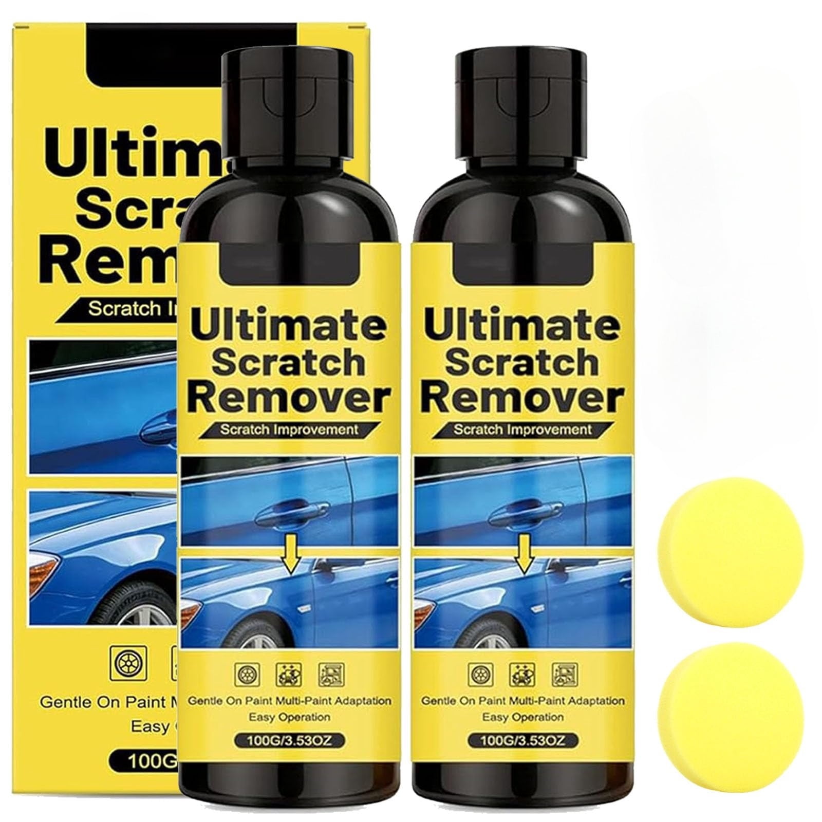 Car Scratch Remover,Quick Repair Scratches and Restore Shine, All Paint ...