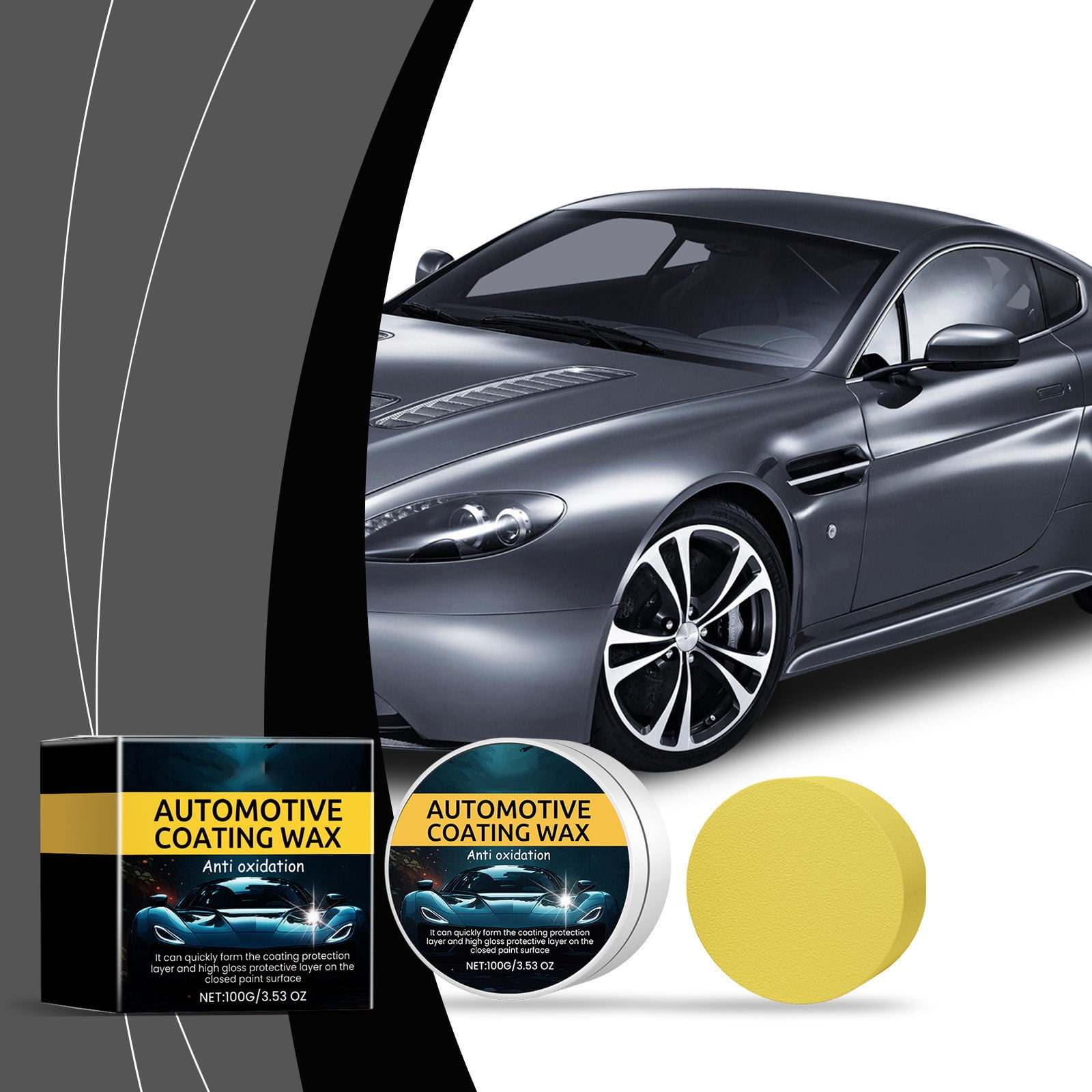 Car Scratch Remover Wax, Instant Paint Repair for Scratches and ...