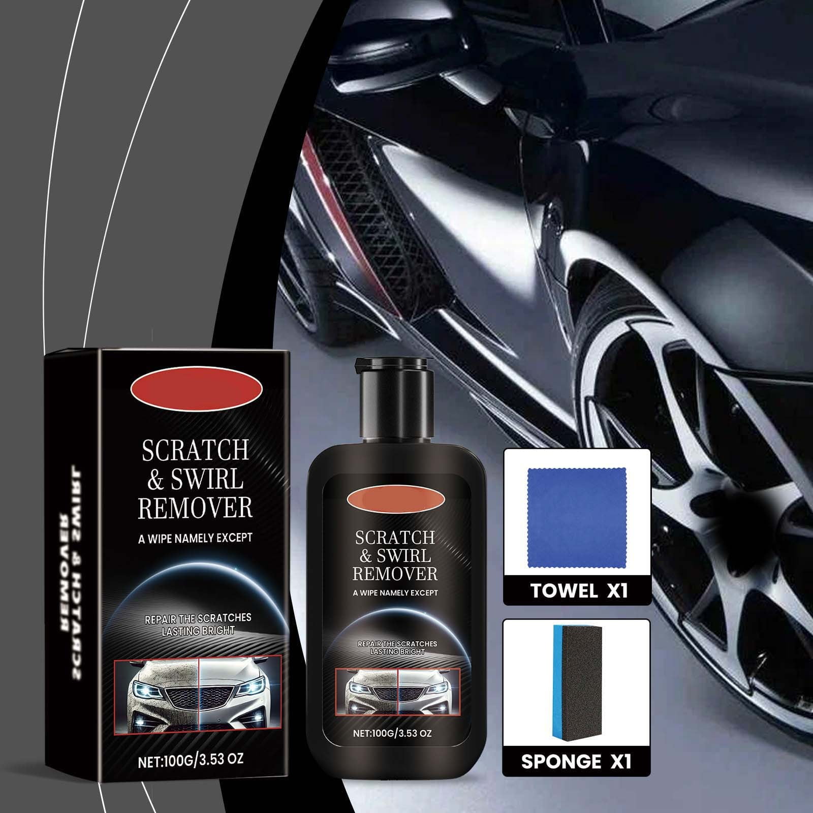 Car Scratch Repair Paste, Auto Paint Scratch Remover, 100g Paste ...
