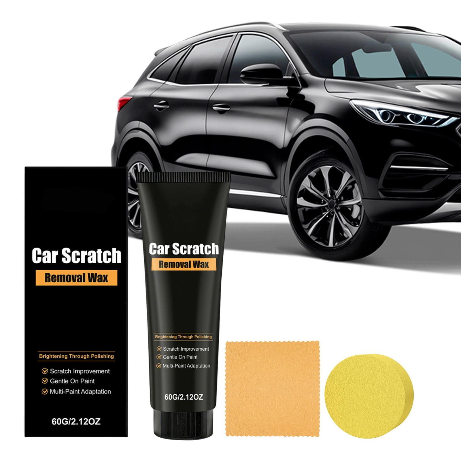 Car Scratch Repair Paste Kit 60g Paint Polish Compound Scuff Remover ...