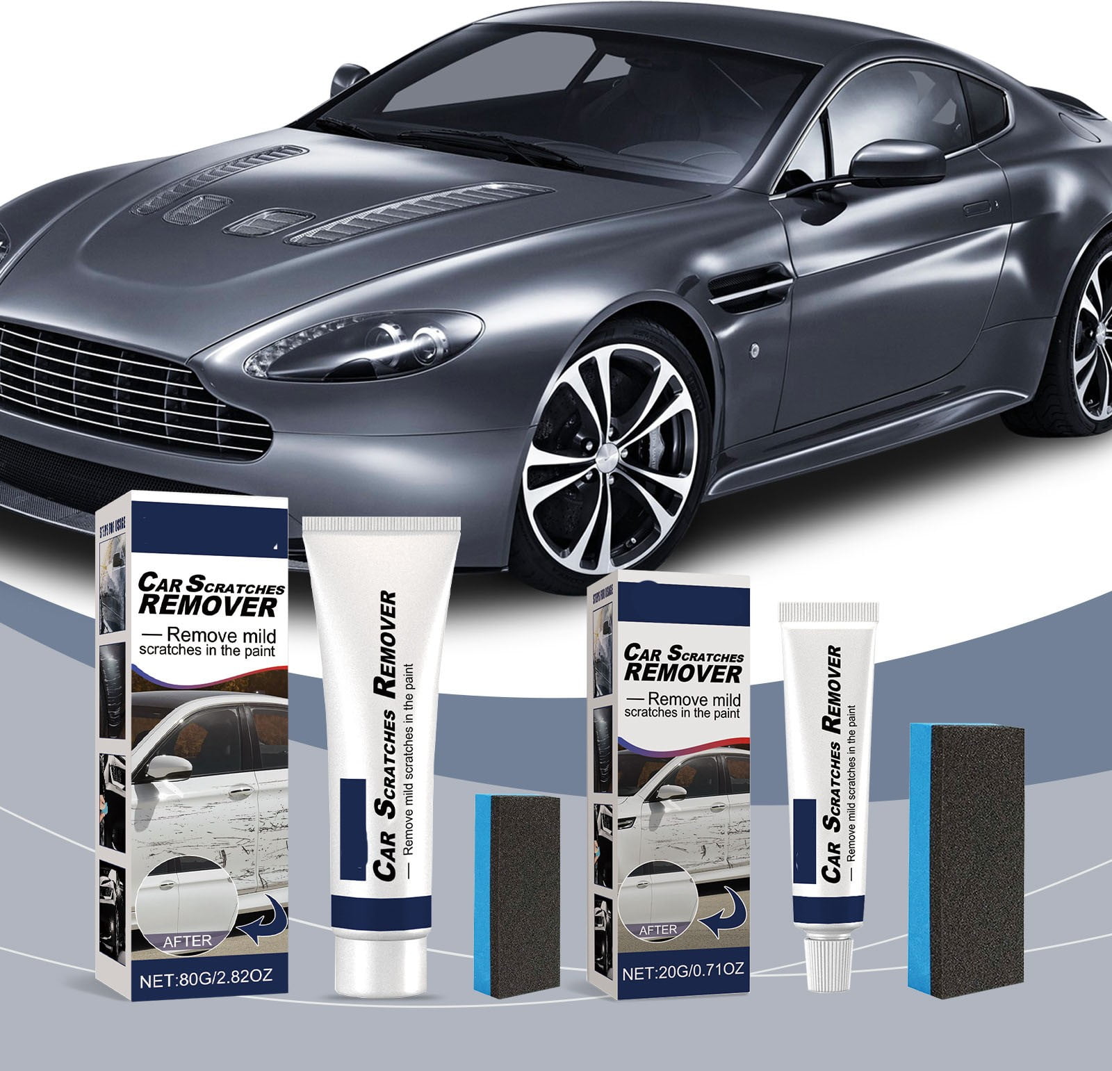Car Scratch Repair Paste Set | 20g/80g | Includes Scratch Repair Paste ...