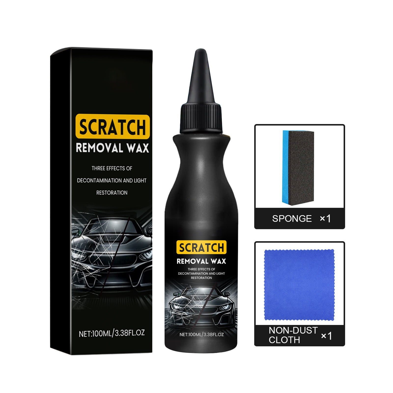 Car Scratch Repair Set Car Paint Fine Scratch Polishing Coating Scratch ...