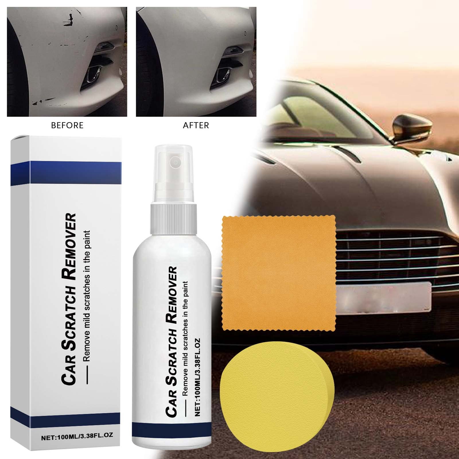 Car Scratch Spray 100ml Car Scratch Refurbishment Car Paint Cleaning ...