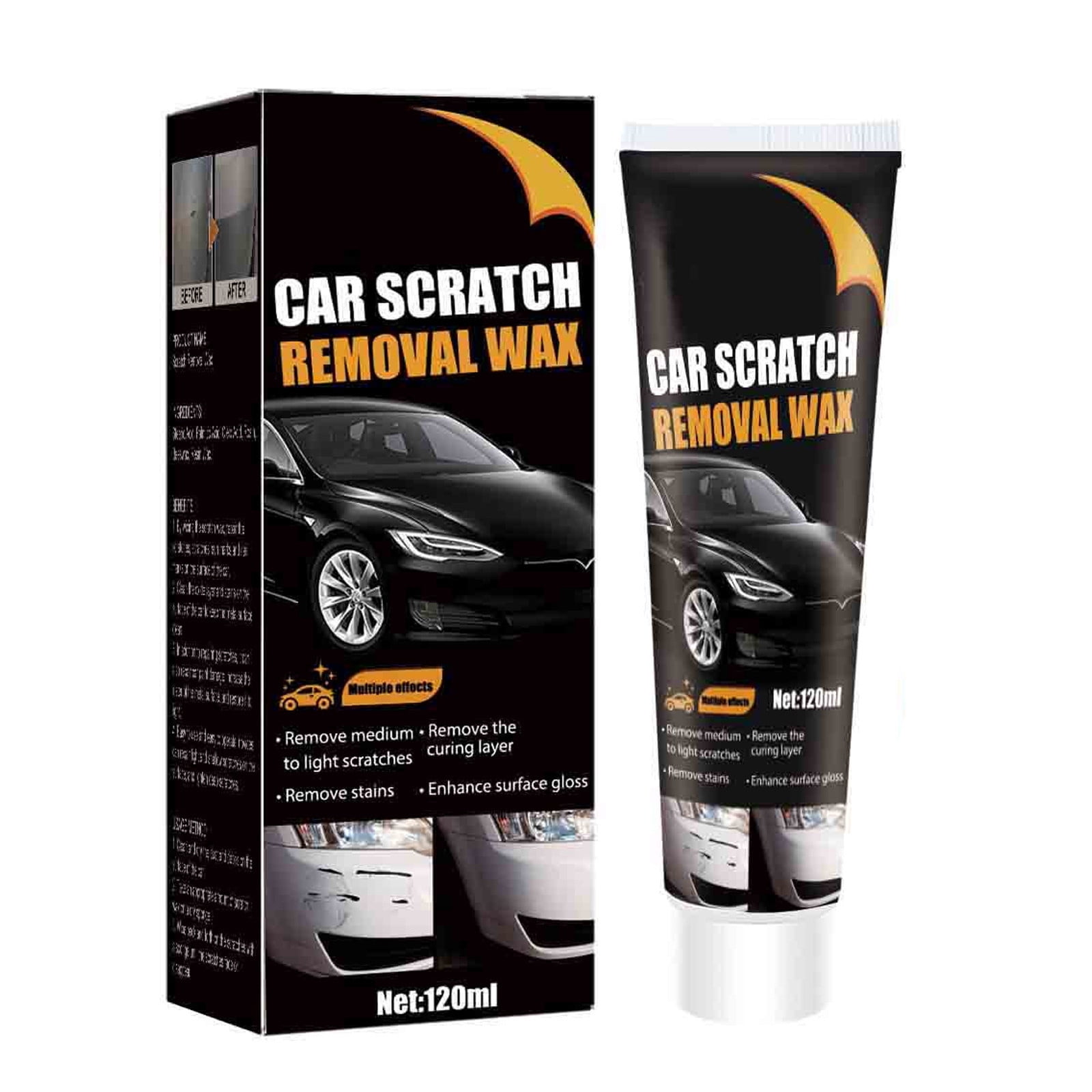 Car Scratch Wax Repair Tool Car Paint Polishing Wax Black Scratch ...