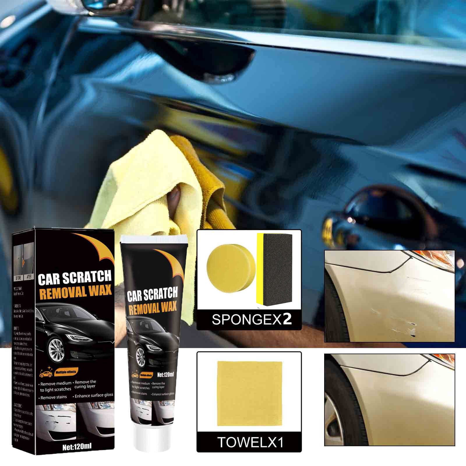 Car Scratch Wax Repair Tool Paint Polishing Paste Scratch Removal Cream ...