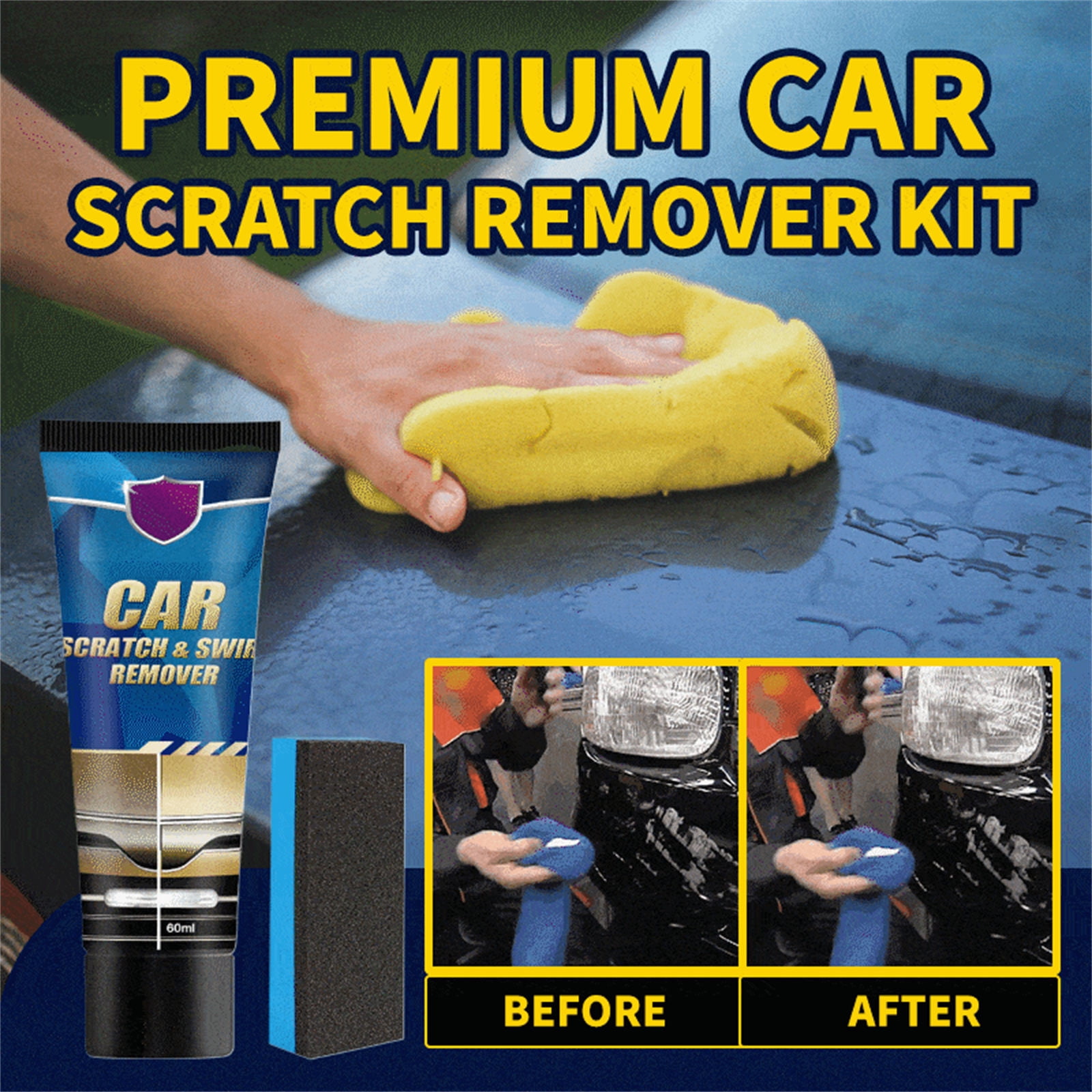 Car Scratch and Swirl Remover Car Scratch Remover for Paint Scratches ...
