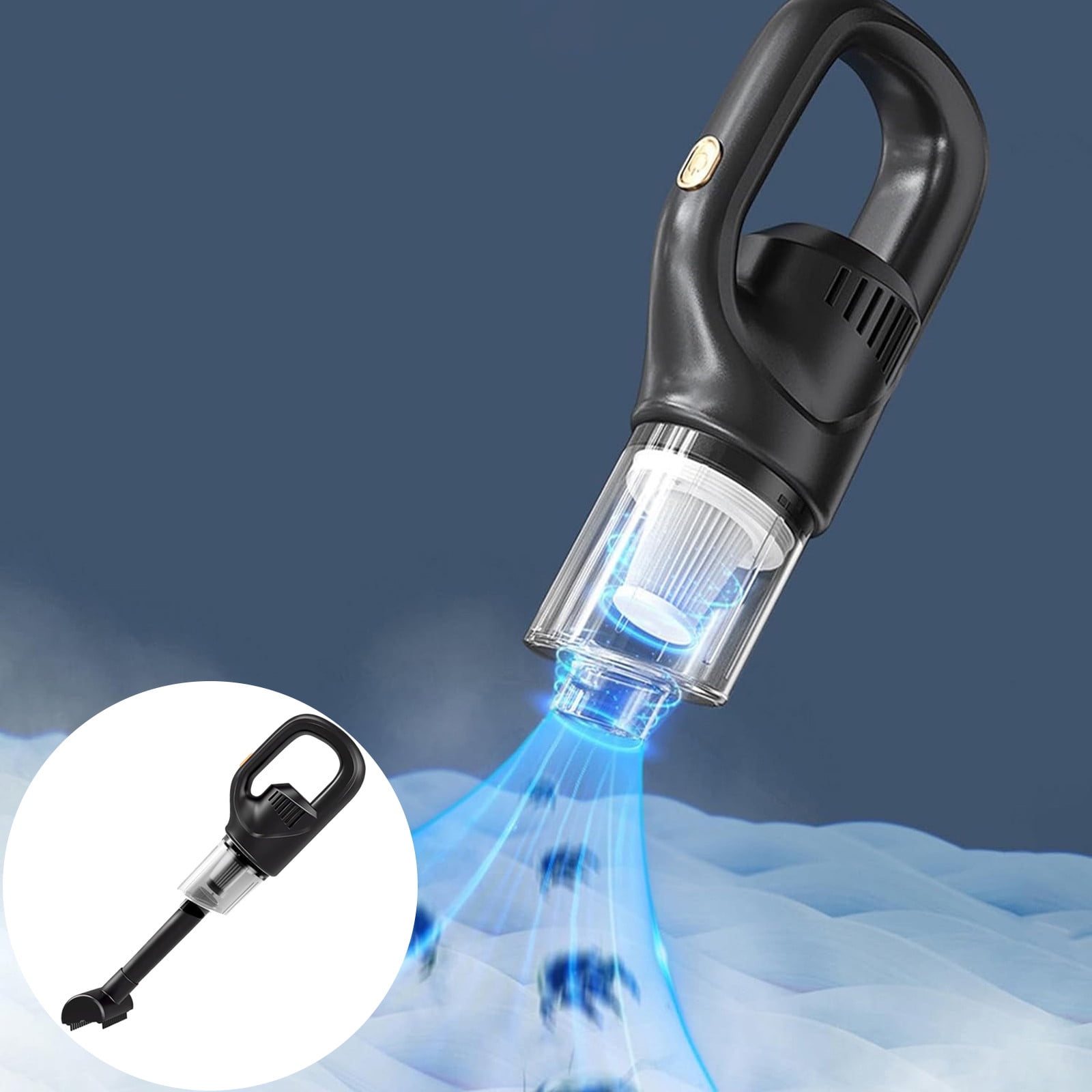 Car Screen Carplay Car Portable Handheld Small Vacuum Cleaner Wireless