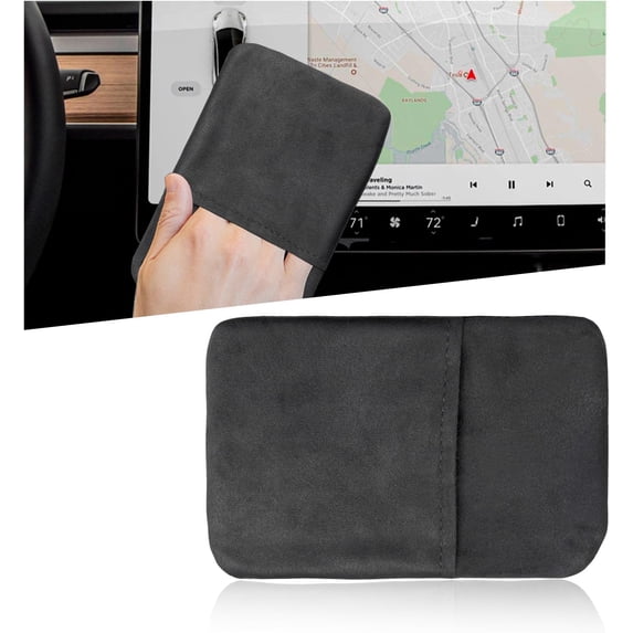 Car Screen Cleaner, 4.72×3.93" Microfiber Auto Screen Cleaning Pad ...