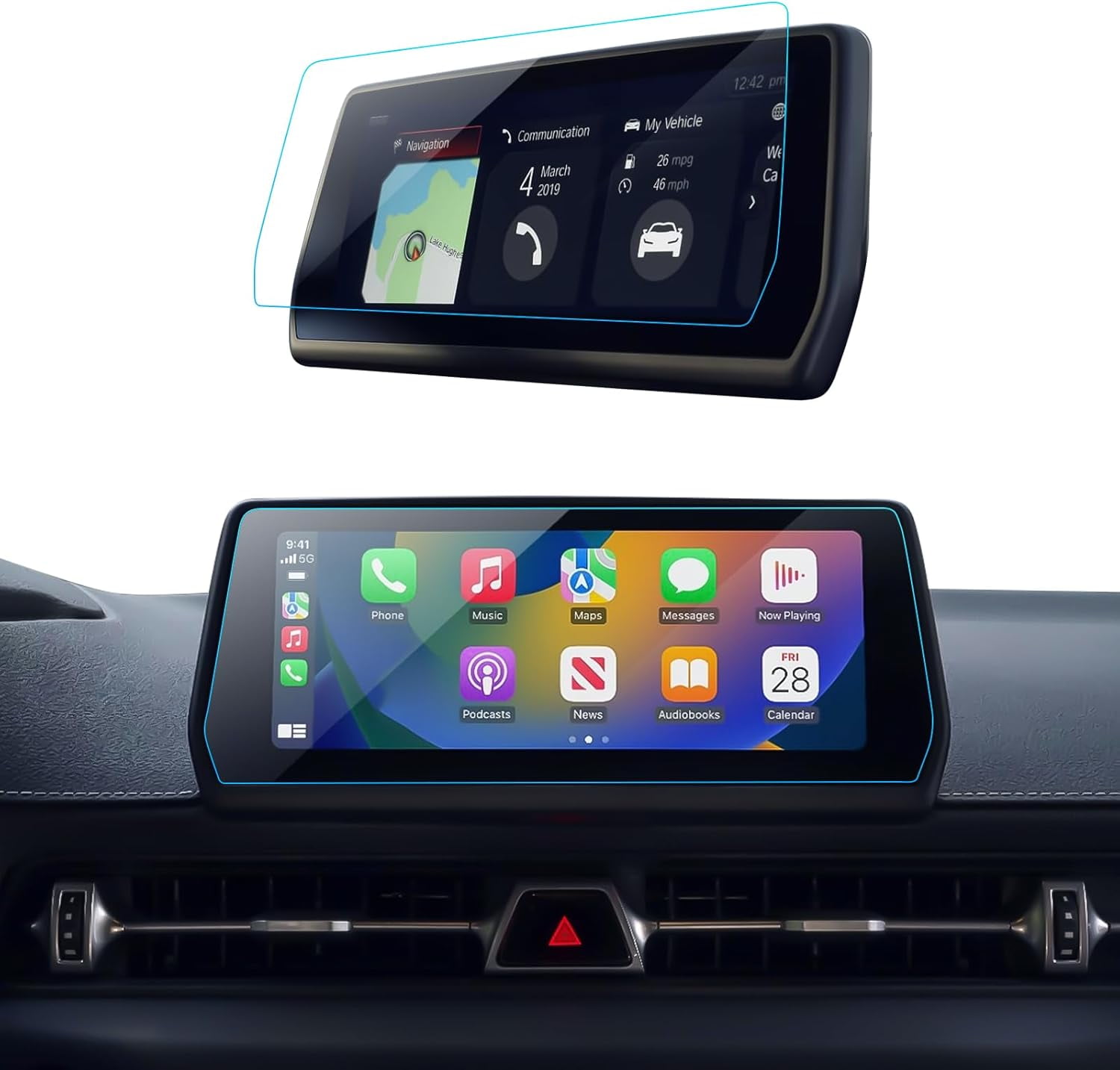 Car Screen Protector for 2020 2021 2022 2023 2024 Toyota GR Supra A90 ...