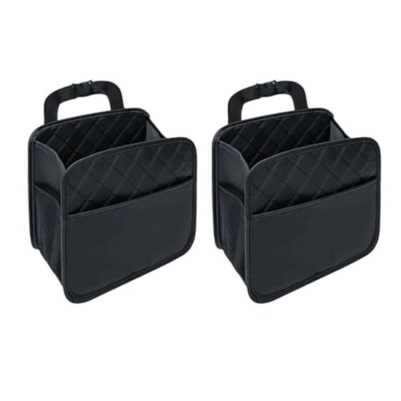 Car Seat Back Organizer Multi-Compartment Storage Pockets with Trash ...