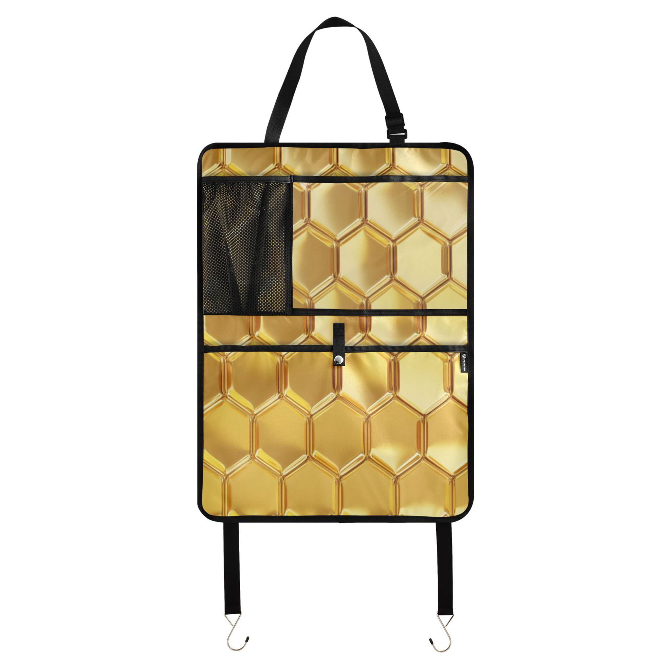 Car Seat Back Protector,Waterproof & Stain Resistant Kick Mats with ...