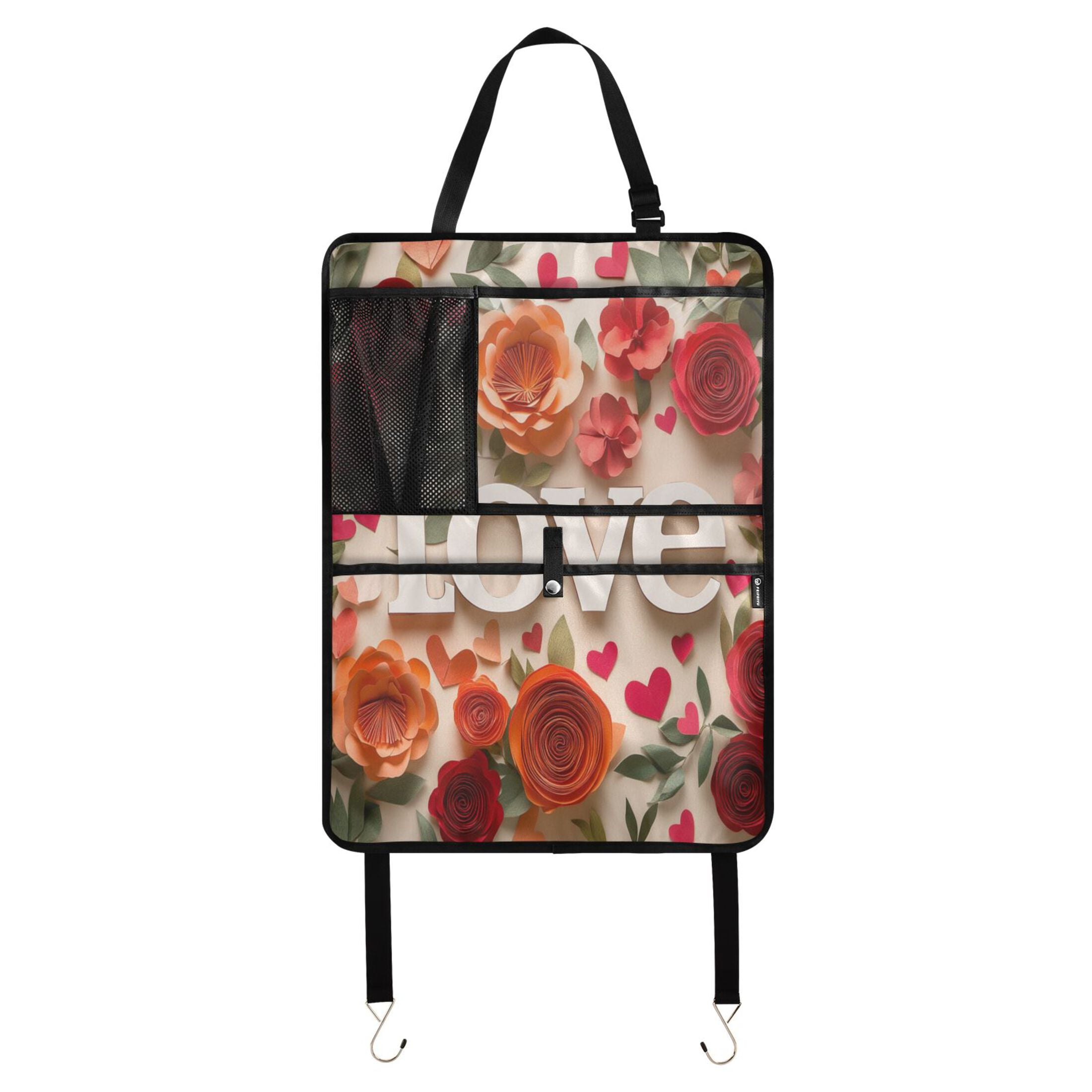 Car Seat Back Protector,Waterproof & Stain Resistant Kick Mats with ...