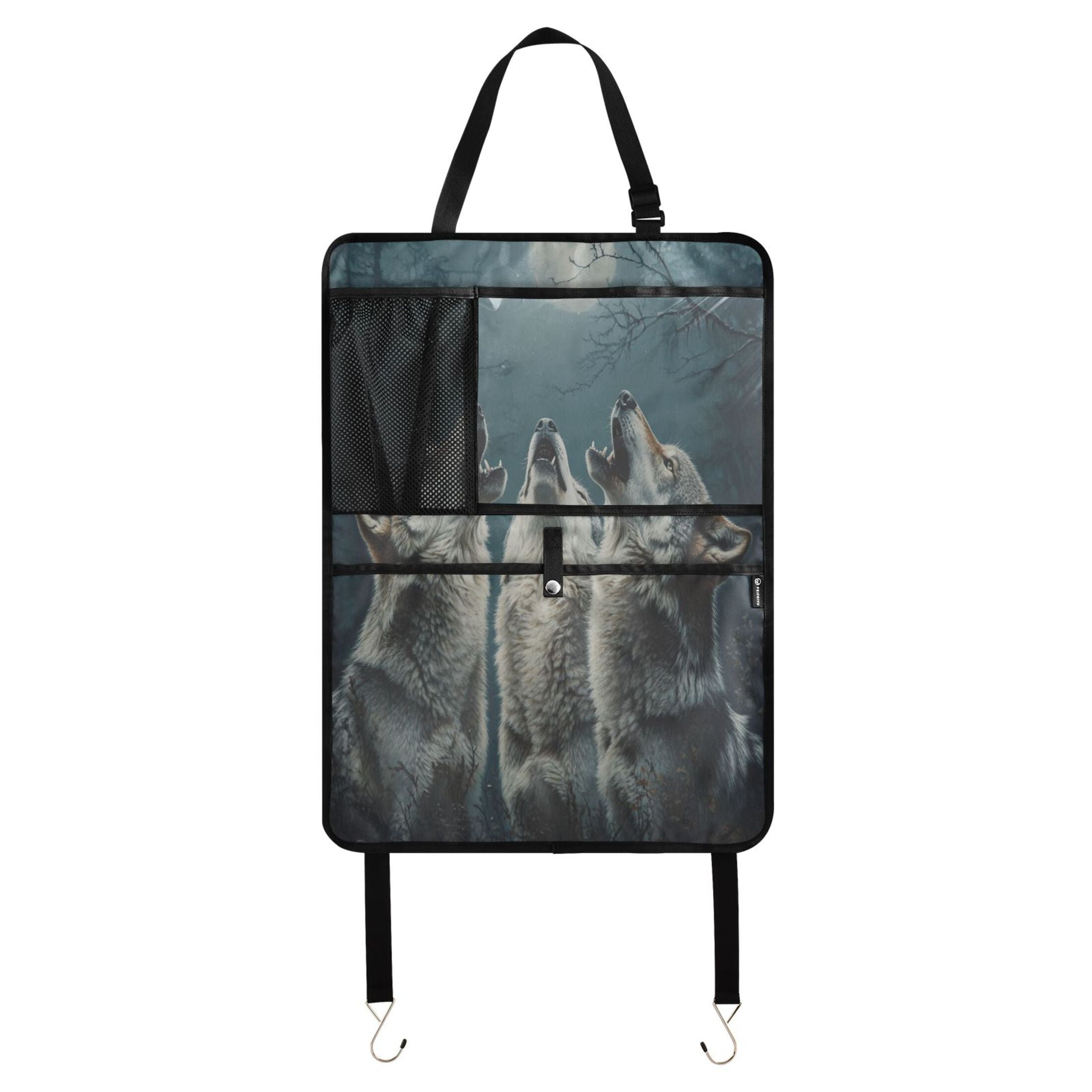 Car Seat Back Protector,Waterproof & Stain Resistant Kick Mats with ...