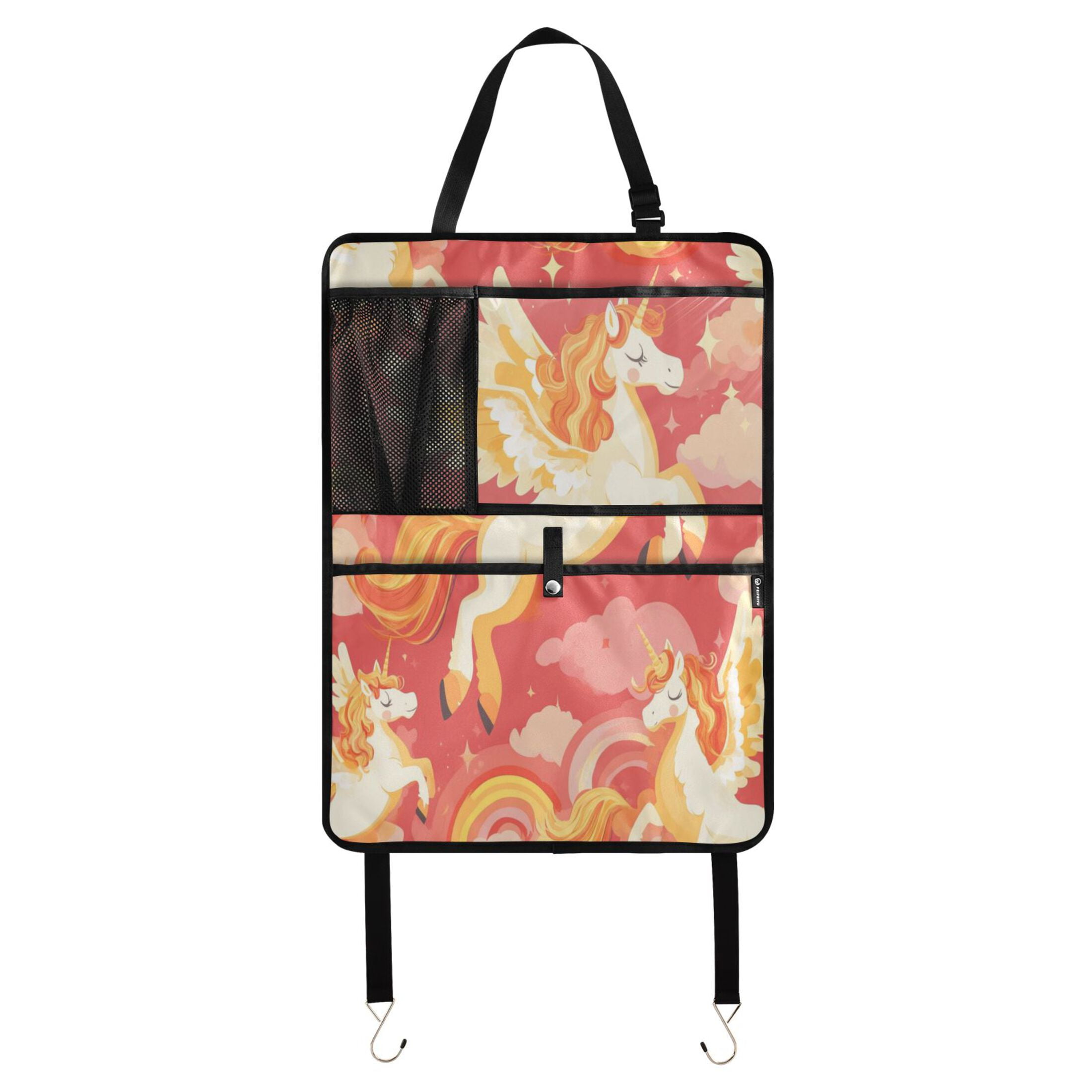 Car Seat Back Protector,Waterproof & Stain Resistant Kick Mats with ...