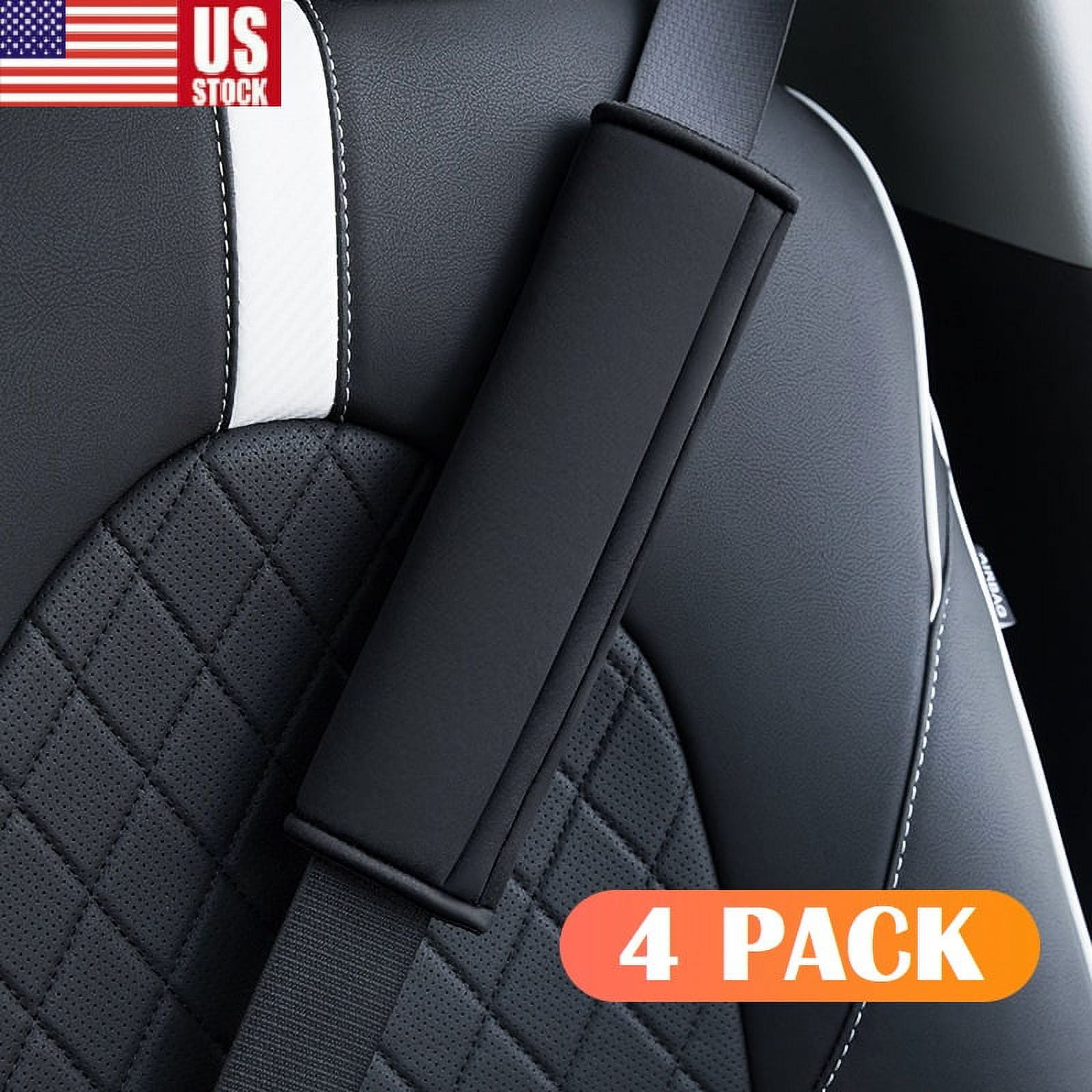 Car Seat Belt Pads Seatbelt Protector Soft Comfort Seat Belt Shoulder ...