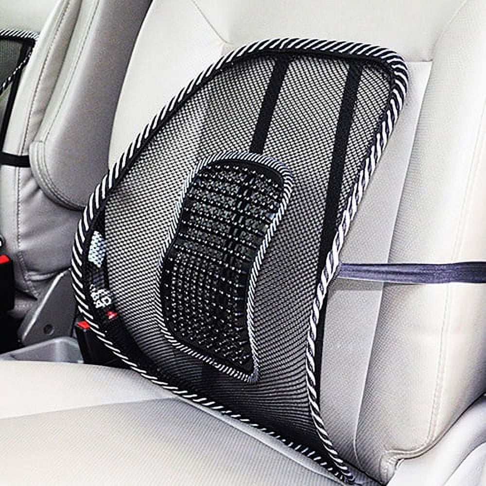 Car Seat Chair Back Cushion Mesh Lumbar Back Brace Car Seat Chair ...