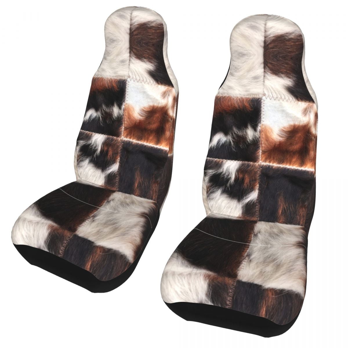 Car Seat Cover 3D Print Cowhide Leather TextureUniversal Fit for Any ...