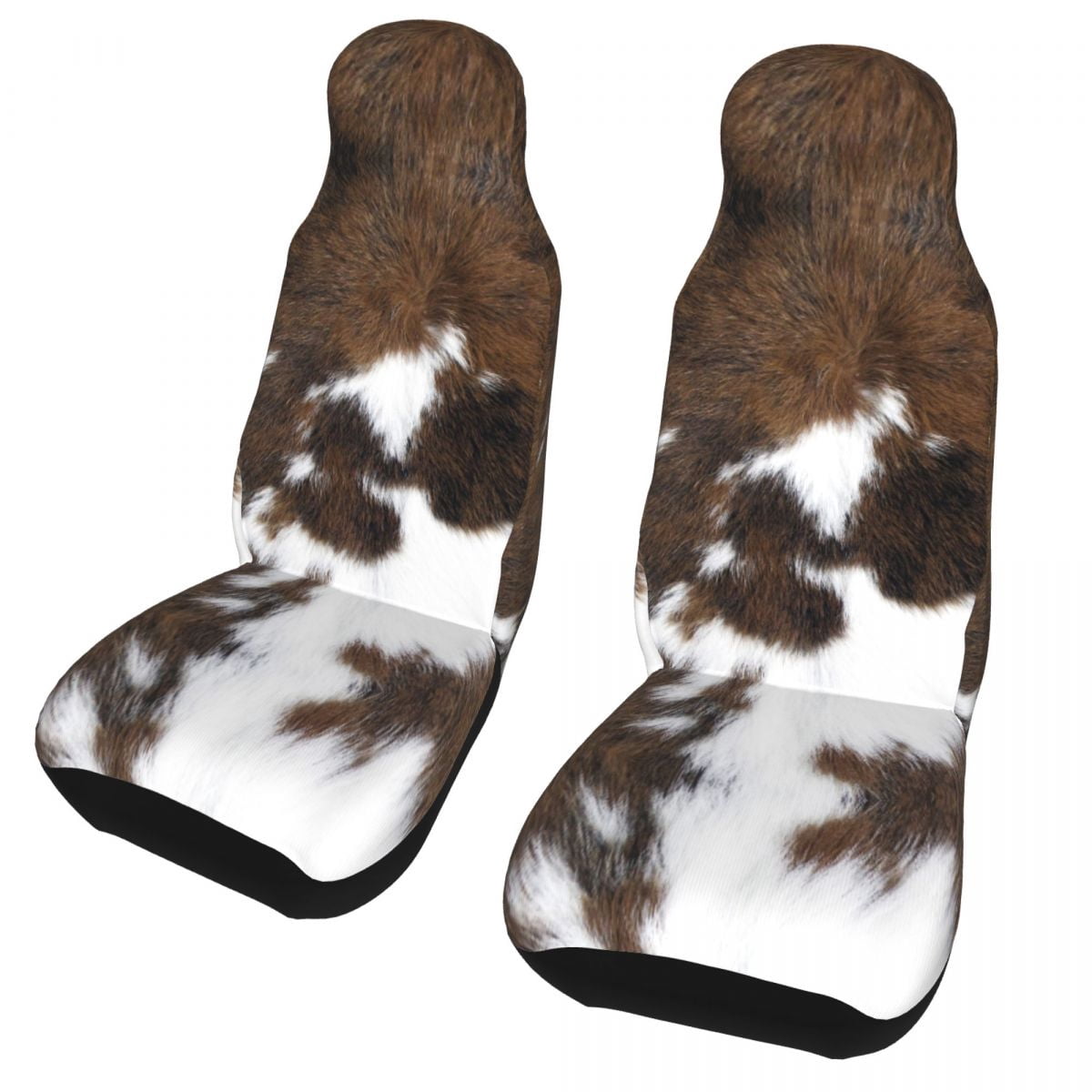 Car Seat Cover 3D Print Faux Fur Cowhide TextureFit for Any Truck RV ...
