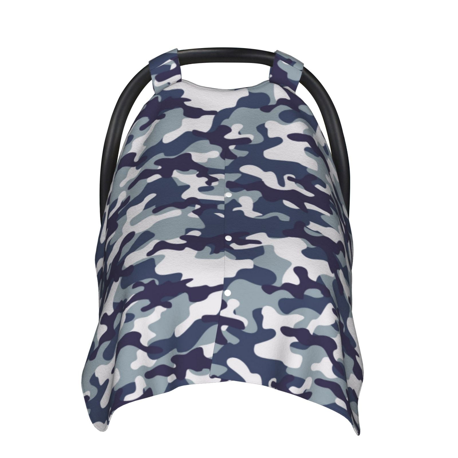Car Seat Cover Baby - Classic Blue Camouflage Breathable Infant Car ...