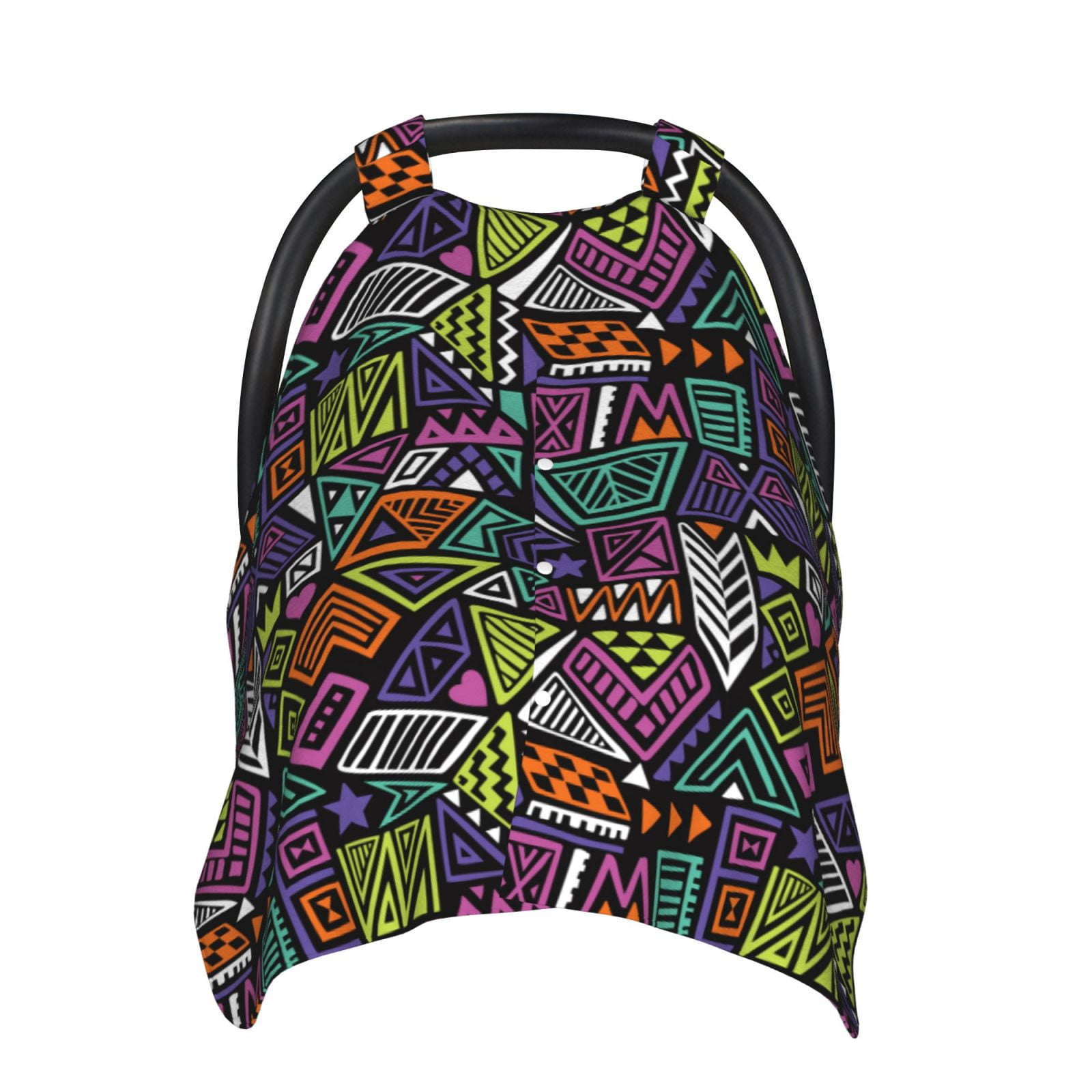Car Seat Cover Baby - Classic Colorful Geometric Carseat Covers Baby ...