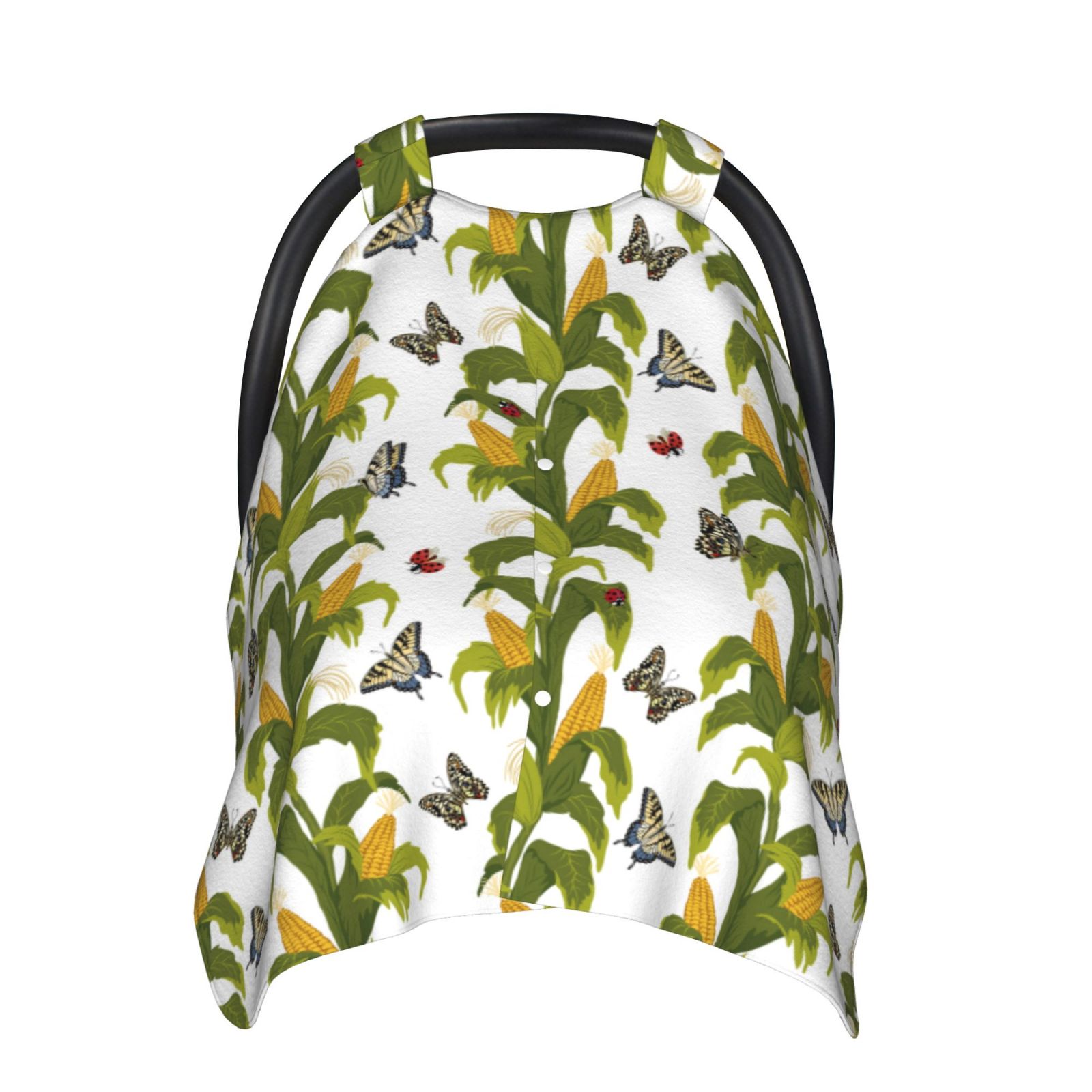 Car Seat Cover Baby, Corn And Butterflies Baby Car Seat Cover for Baby ...